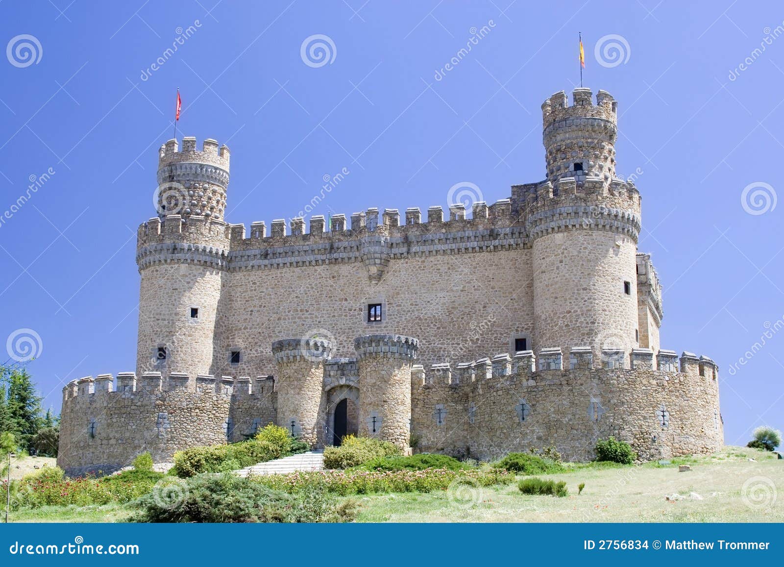 Traditional Castle stock photo. Image of fortification - 2756834