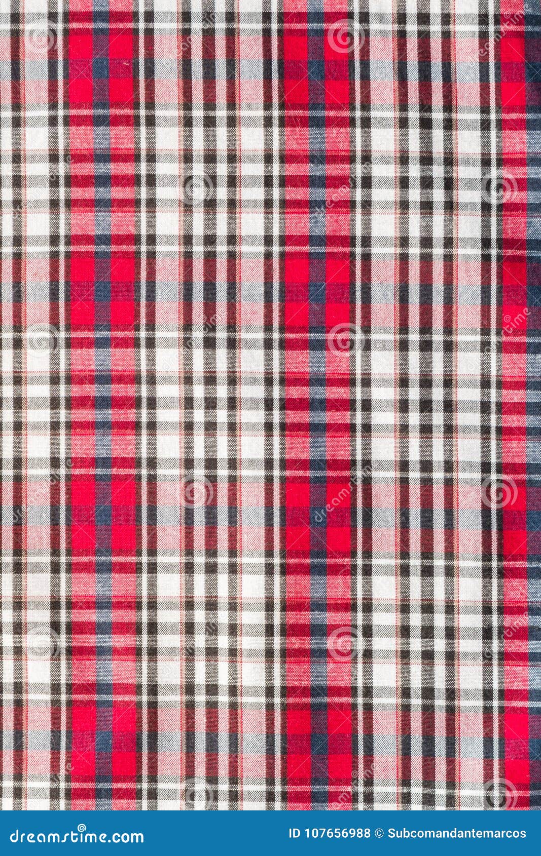 Traditional Checkered Fabric. Abstract Textured Background. Stock Photo ...