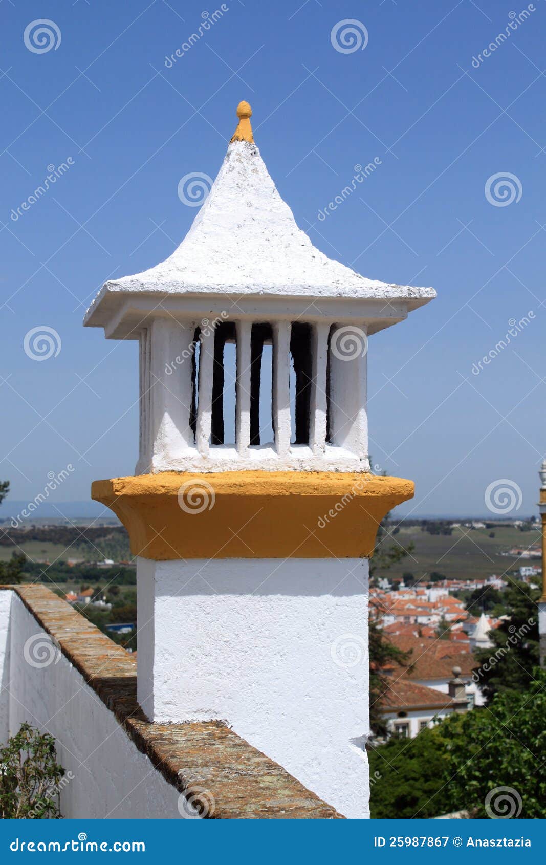 Traditional chimney stock image. Image of tree, detail - 25987867