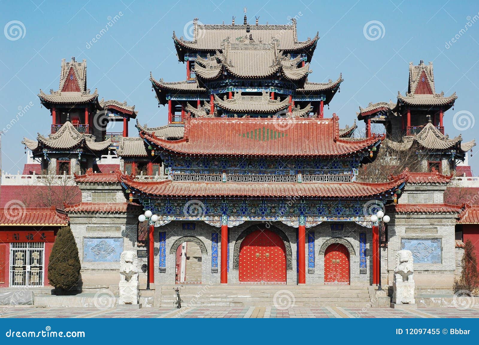 Traditional Chinese Buildings Stock Image - Image of architecture ...