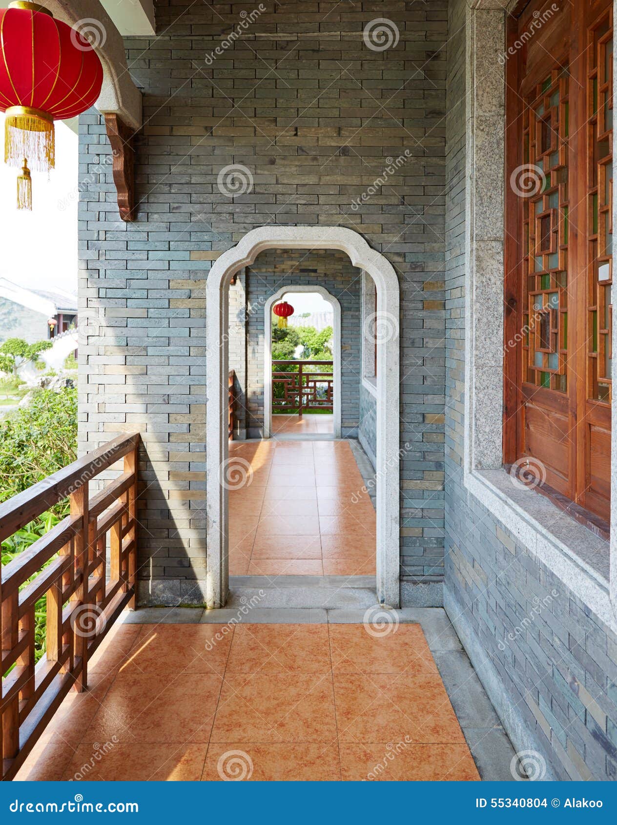 Chinese Interior Design Corridor