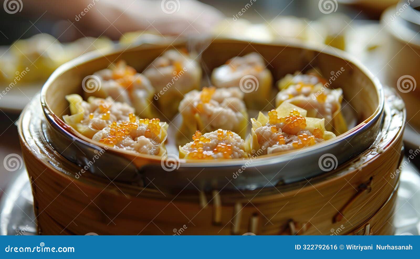 Traditional Chinese Dim Sum Appetizer. Generative Ai Stock Illustration ...