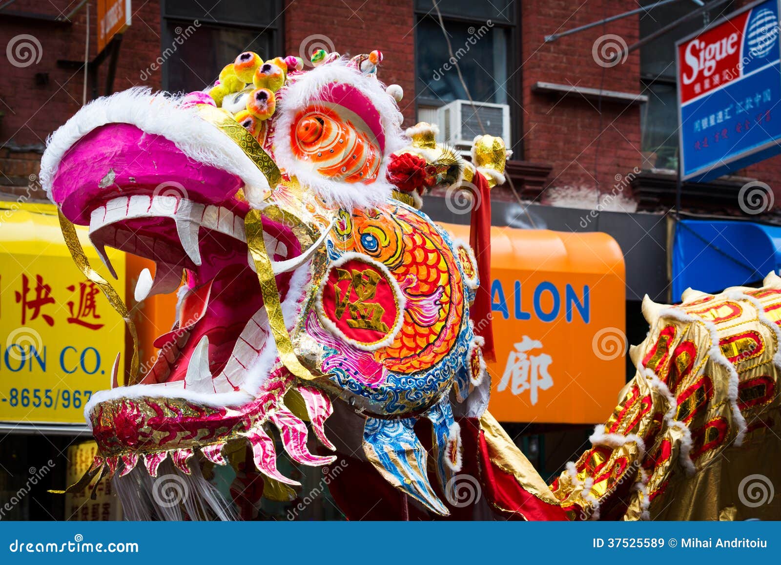 Traditional Chinese Dragon editorial stock image. Image of celebration ...