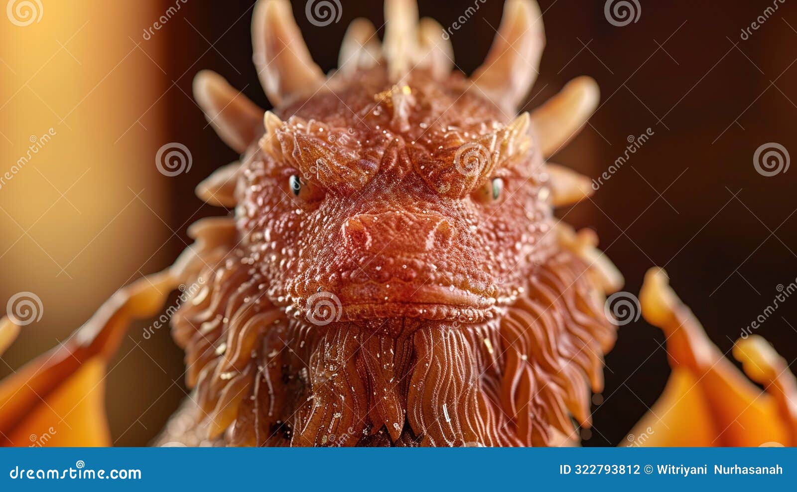 Traditional Chinese Dragons Beard Candy with Peanut. Generative Ai ...