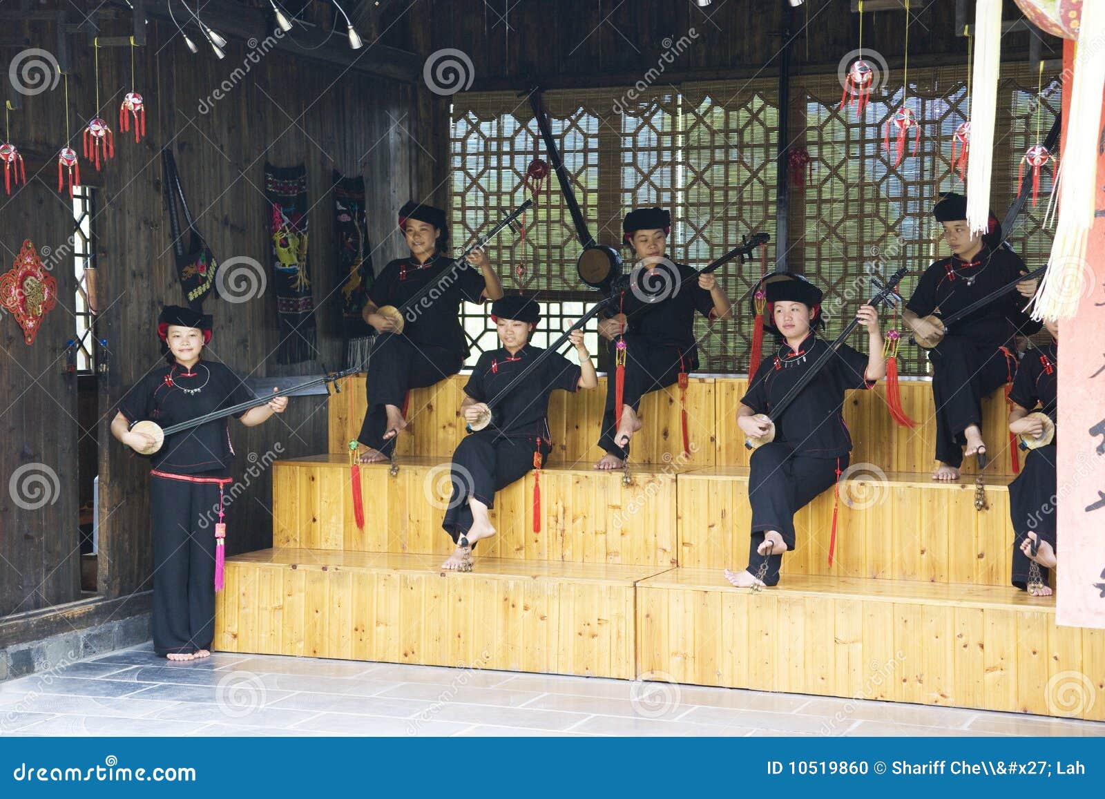 Traditional Chinese Ethnic Musicians Editorial Image - Image of ethnic ...