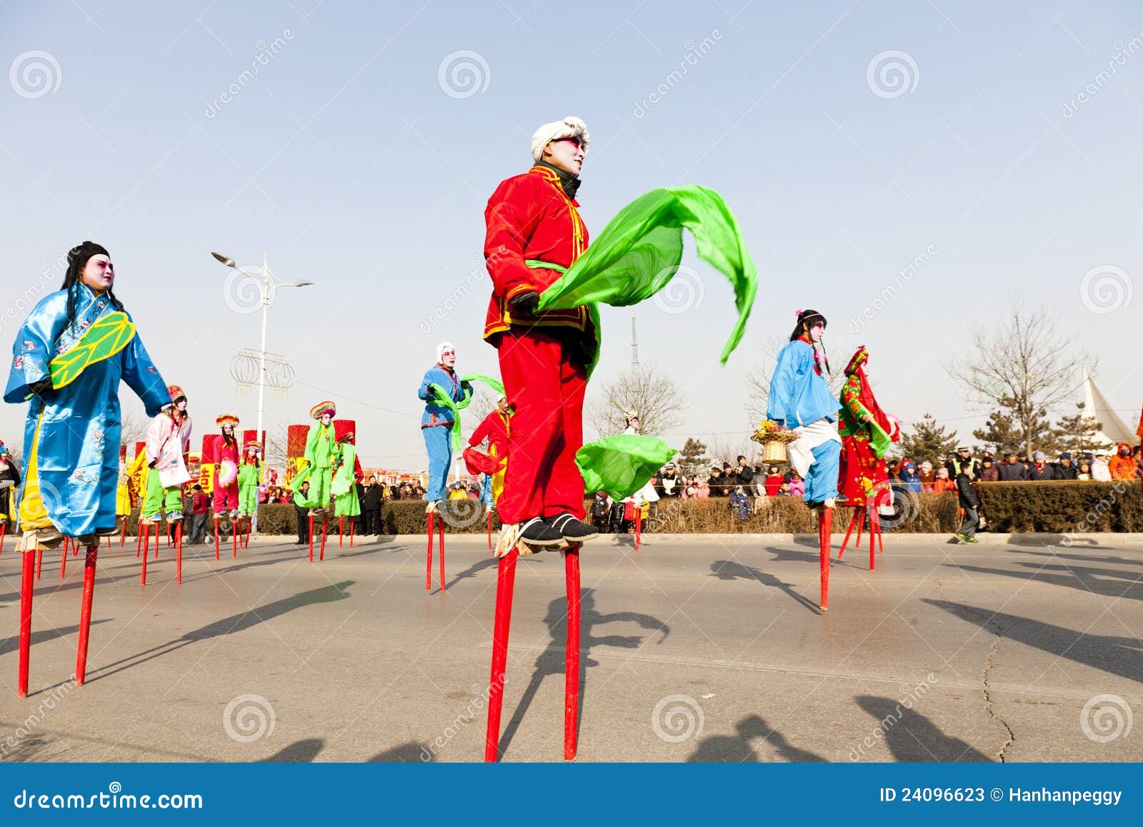 Traditional Chinese Folk Performance Editorial Stock Photo - Image of ...
