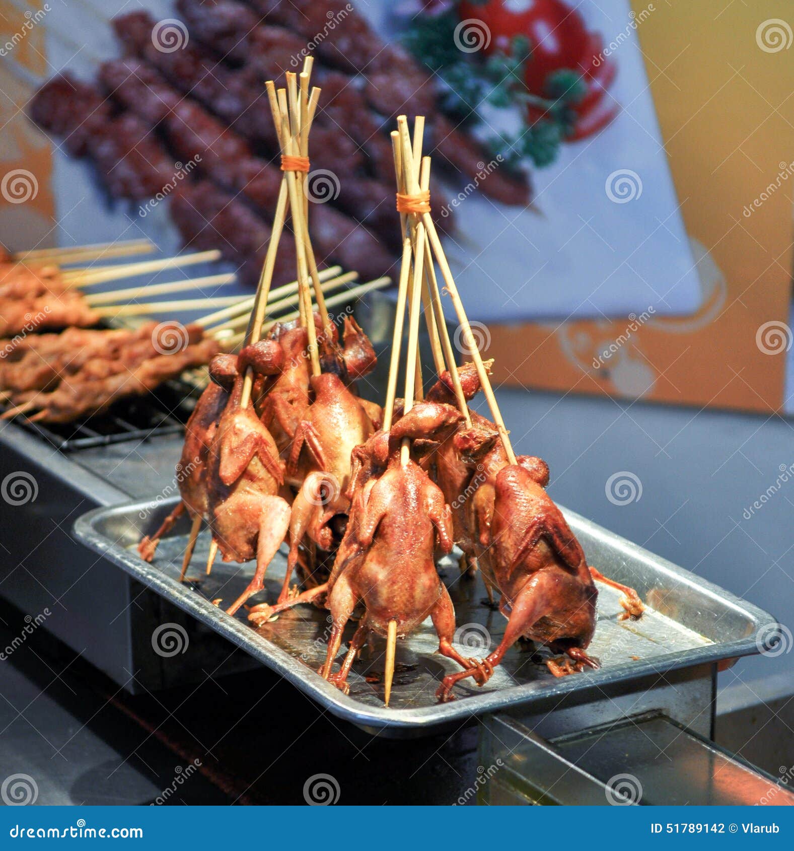 Traditional Chinese food stock photo. Image of grilled - 51789142
