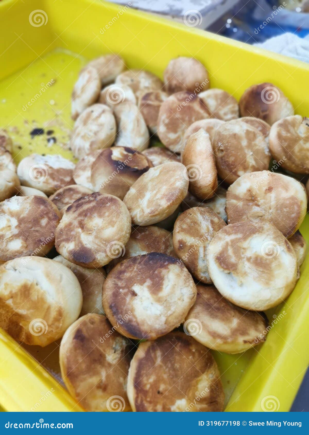 Traditional Chinese Fragrant Heong Peah Biscuits. Stock Photo - Image ...