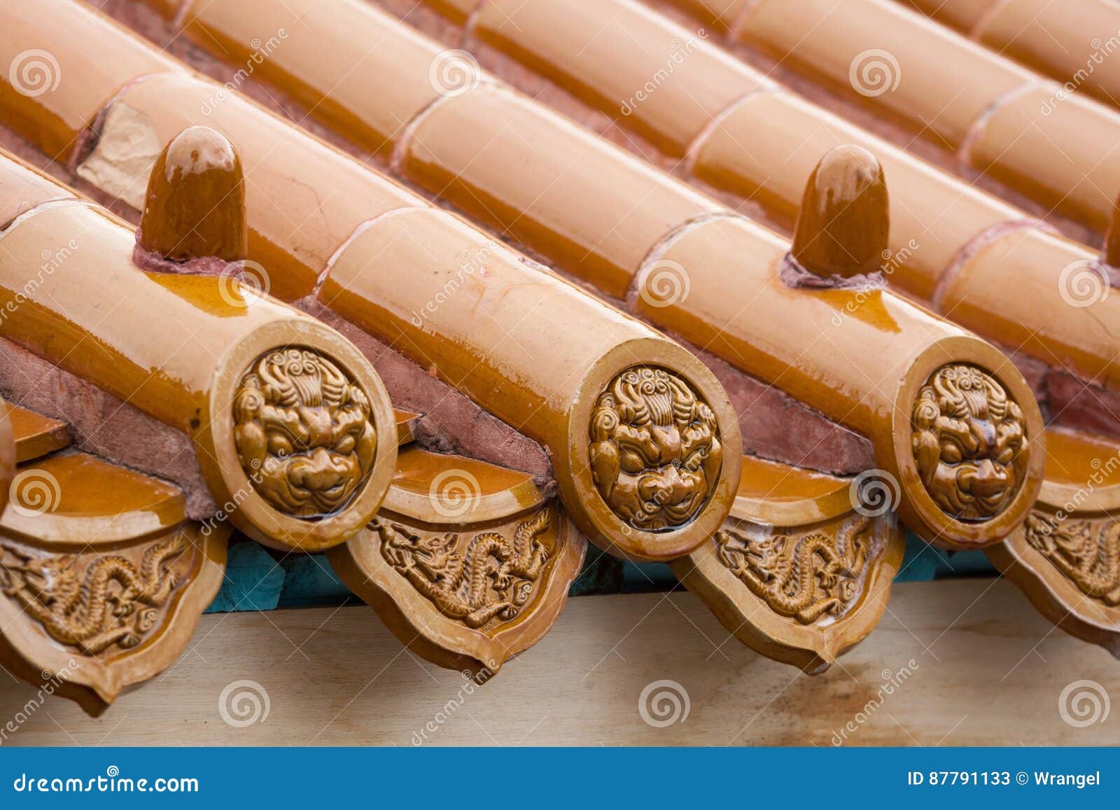 Traditional Chinese Glazed Roof Tiles Stock Image - Image of chinese ... Traditional Chinese Glazed Roof Tiles Stock Image - Image of chinese ...