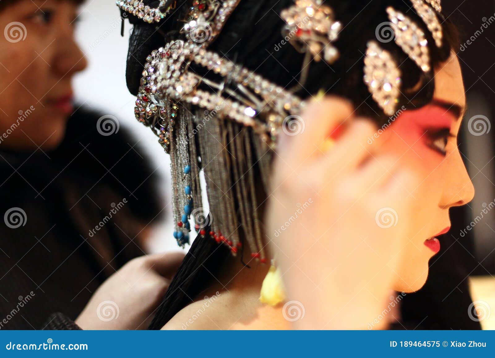 Pingju opera back stage editorial image. Image of show - 189464575