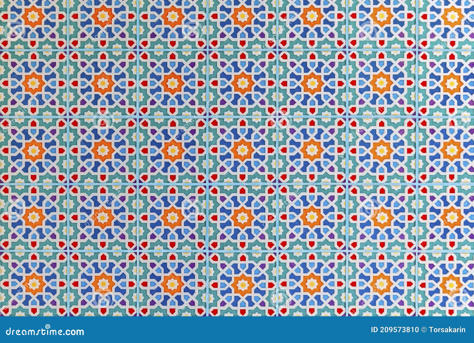 Chinese Pattern Floor Tiles Texture and Seamless Background Stock Photo ...