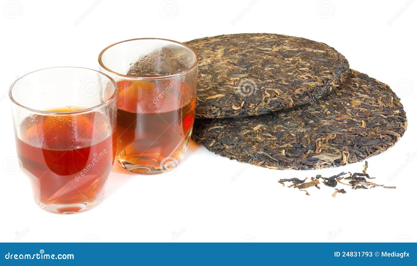Traditional Chinese Puer Tea Stock Image - Image of isolated ...