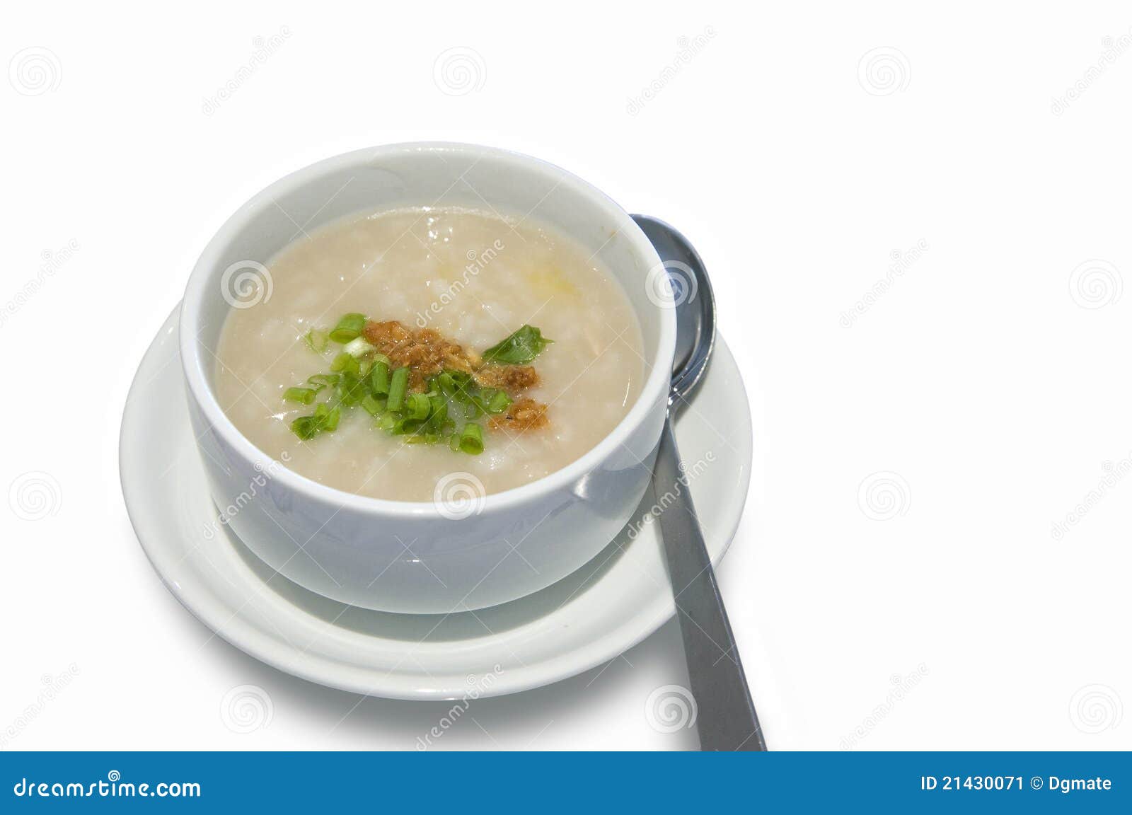 Traditional Chinese Rice Congee Breakfast Stock Image - Image of ...