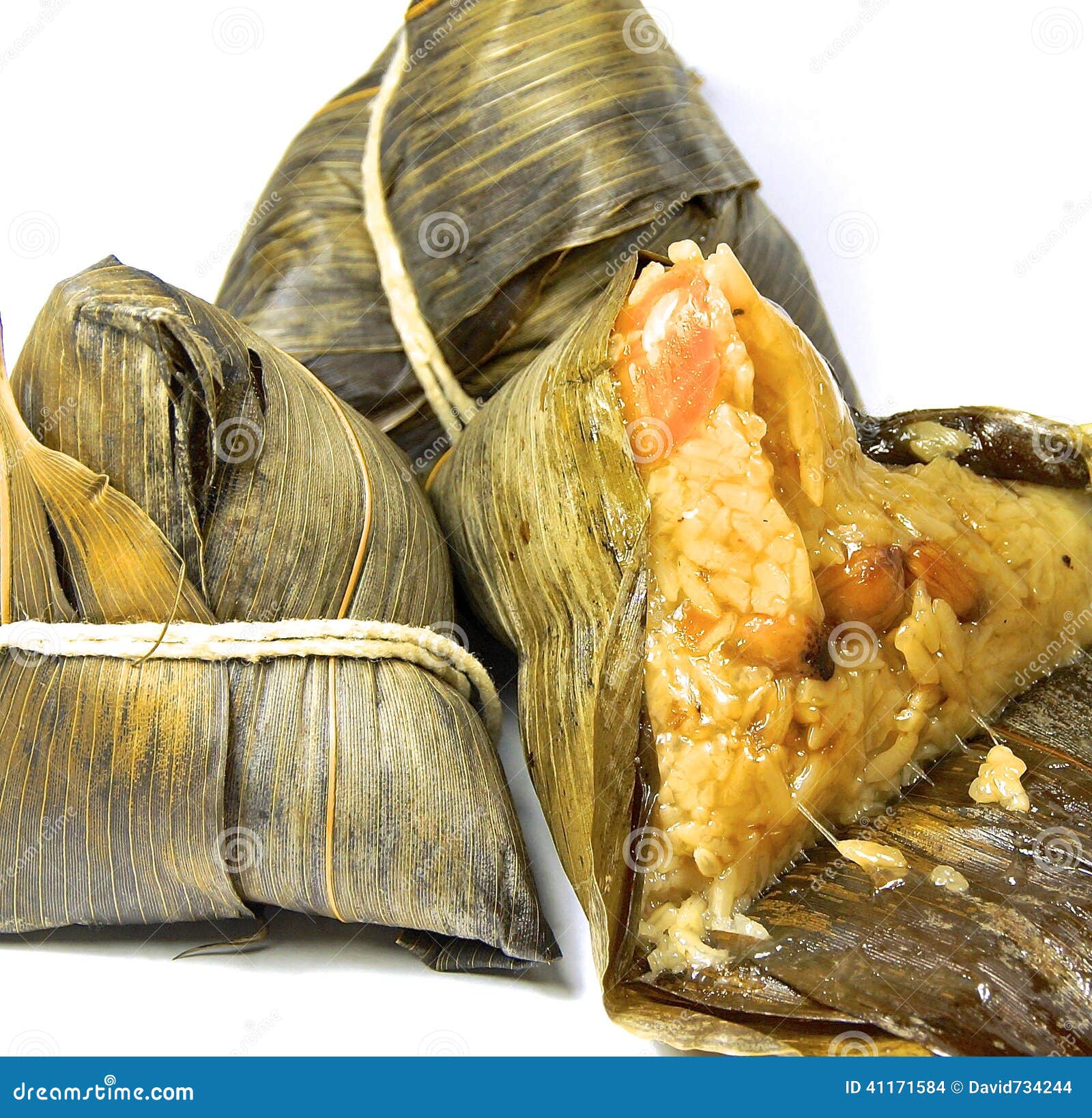 Traditional Chinese Rice Dumpling Stock Photo - Image of cuisine, china ...