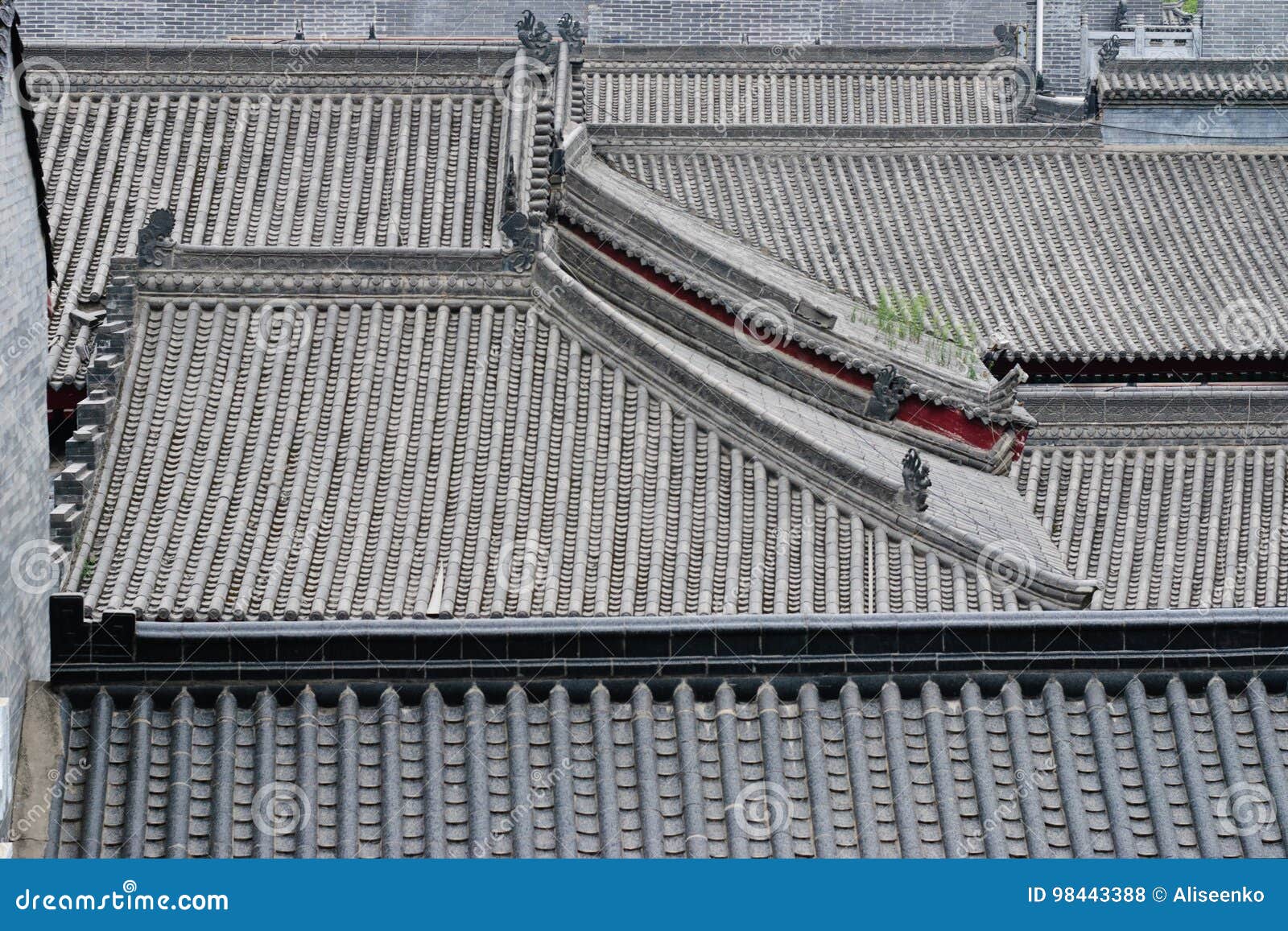 Traditional Chinese Roofs Texture Stock Photo - Image of dynasty ...