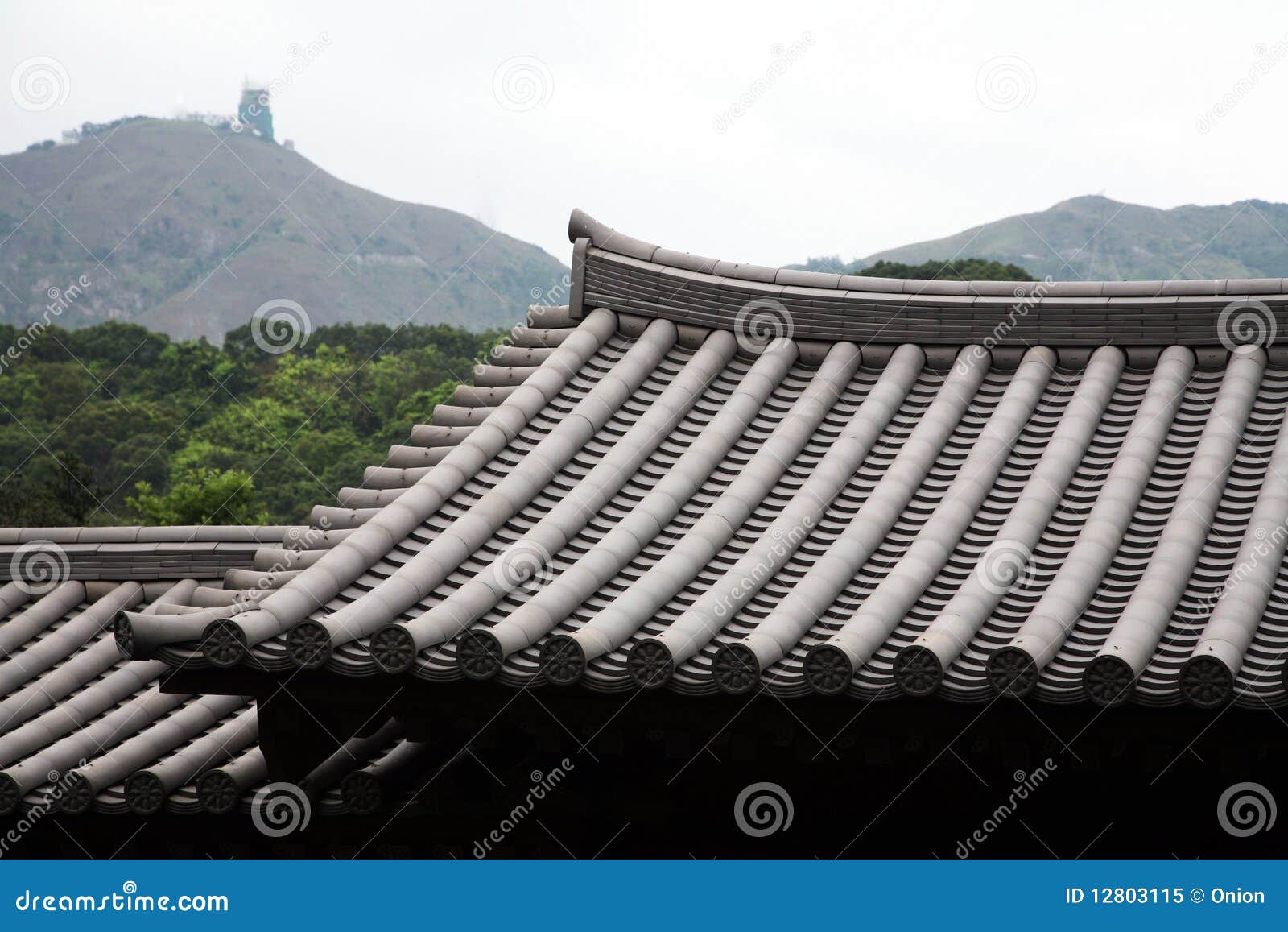 Traditional Chinese Rooftop Stock Image - Image of roof, detail: 12803115