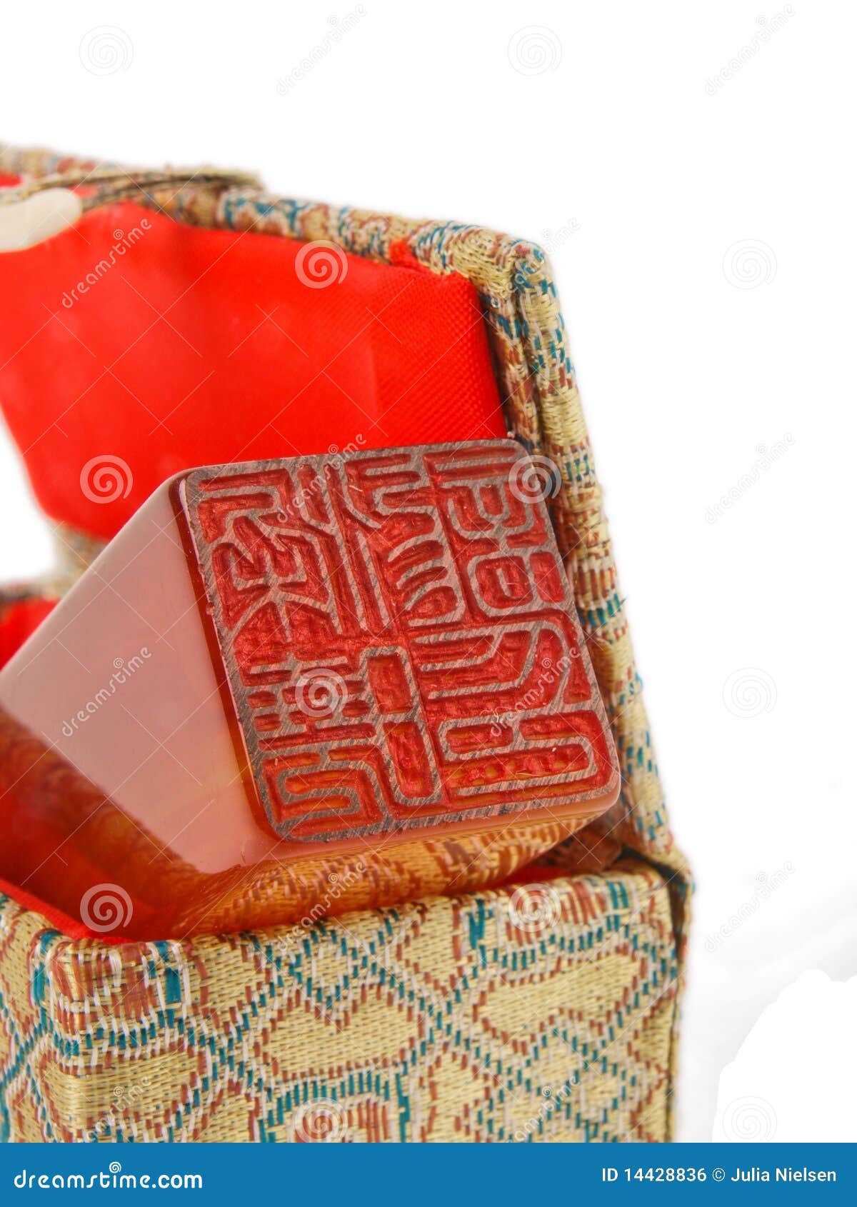 Traditional Chinese stamp stock photo. Image of pattern - 14428836