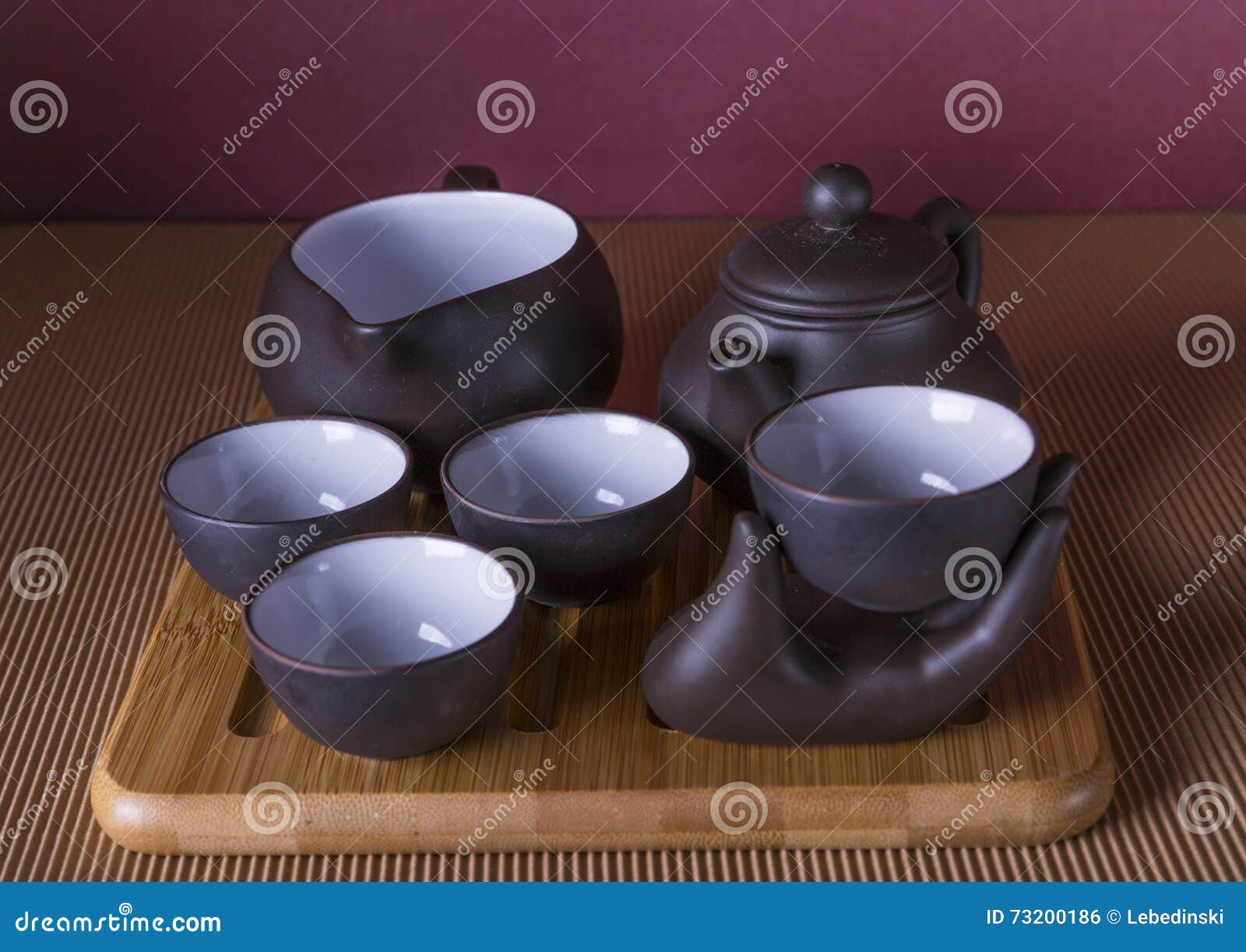 Traditional Chinese Tea Ware Stock Photo - Image of herbal, black: 73200186