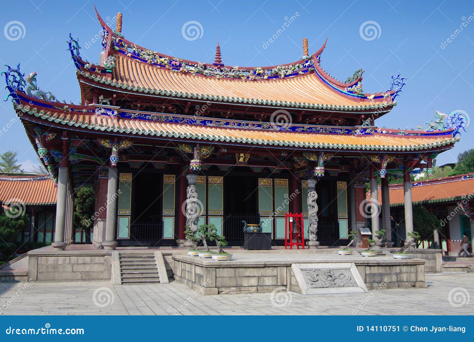 Traditional Chinese Temple stock image. Image of travel - 14110751