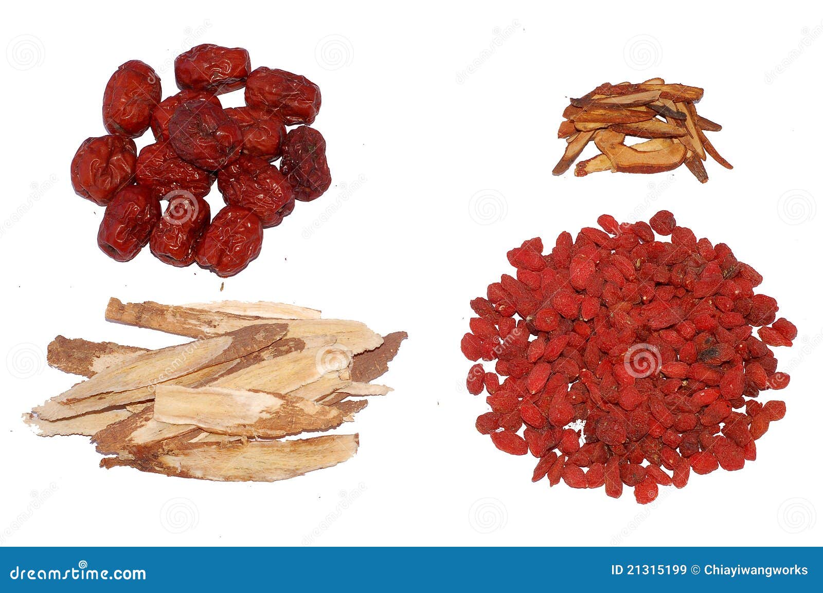 Traditional Chinese Tonic Herbs Stock Image - Image of traditional ...
