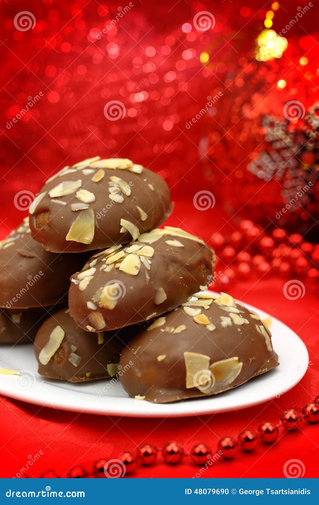 Traditional Christmas Dessert Stock Photo - Image of tradition, holiday ...