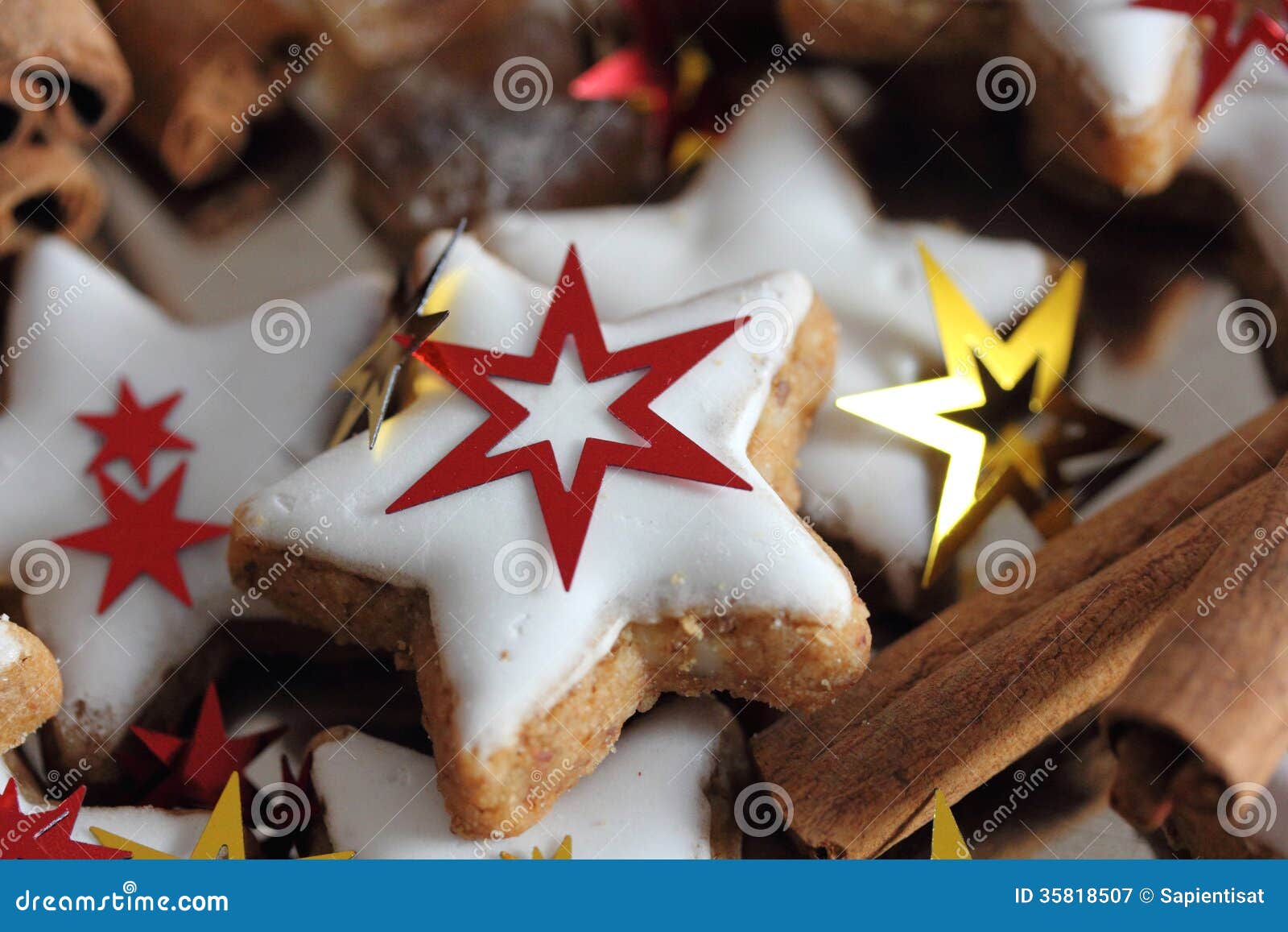 Traditional Christmas Sweets Stock Image - Image of cocoa, card: 35818507
