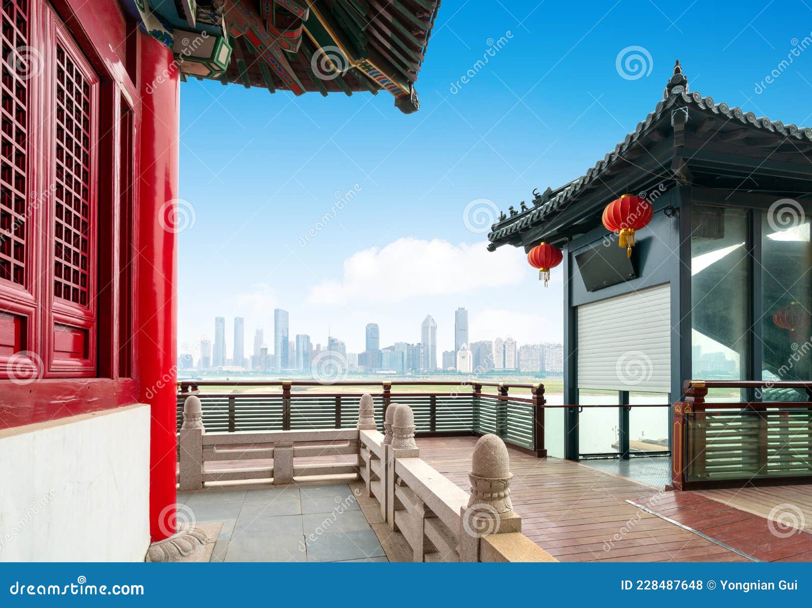 Antique Architecture of Tengwang Pavilion, Nanchang, Jiangxi, China ...