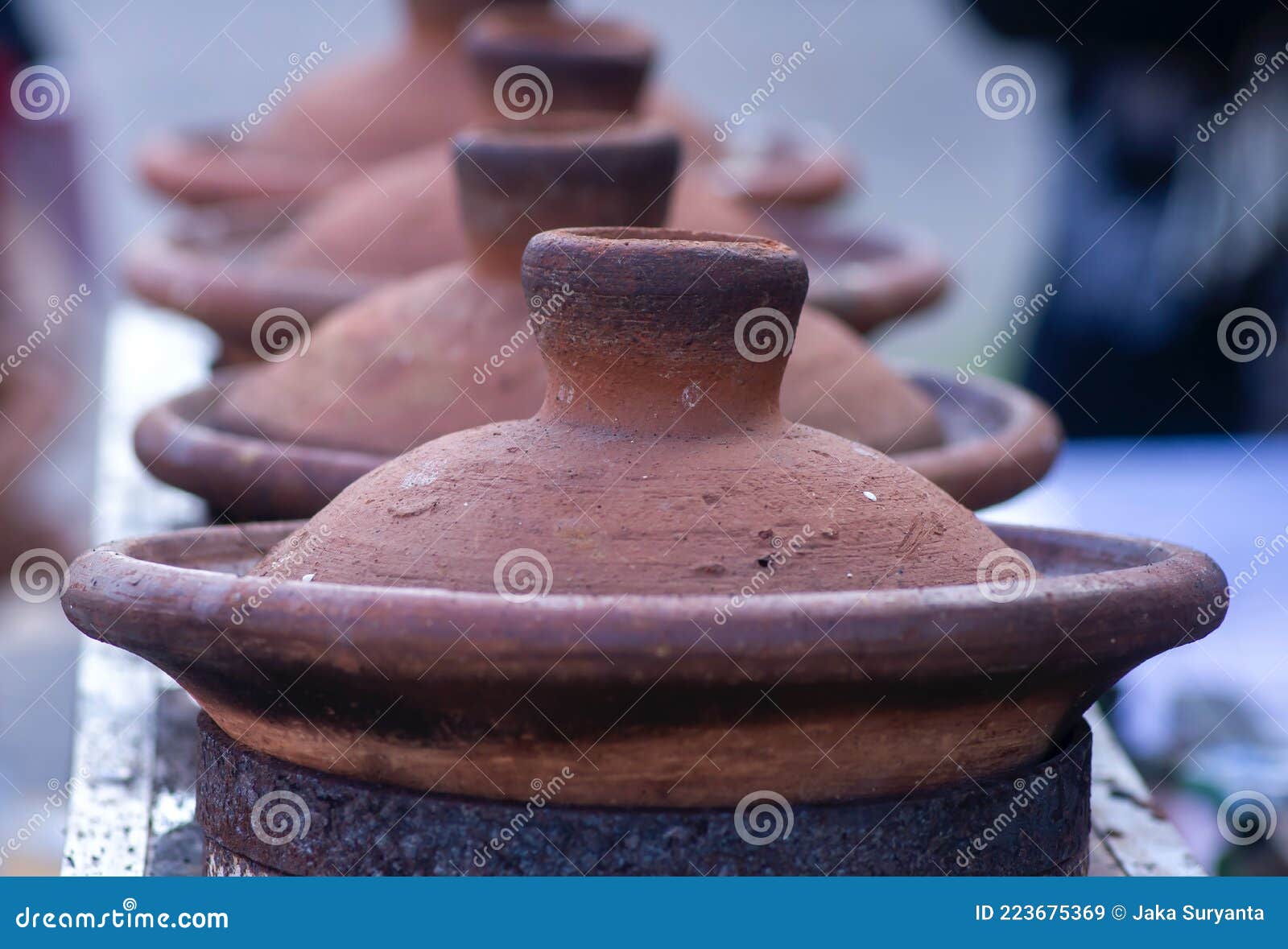 Traditional Clay Pancakes Pottery Wajan Serabi from Java, Indonesia ...
