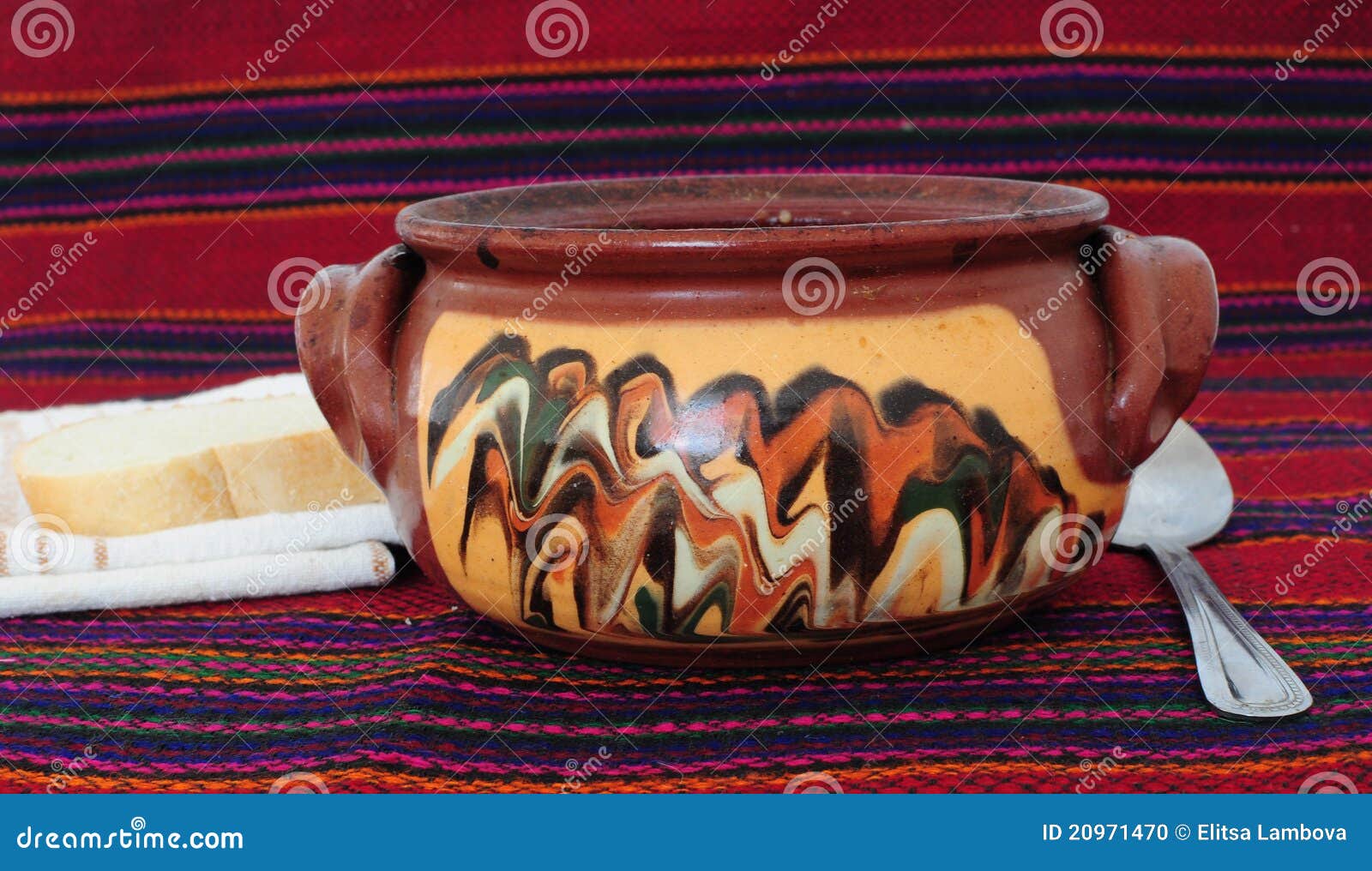 Traditional clay pot stock photo. Image of clay, closeup - 20971470
