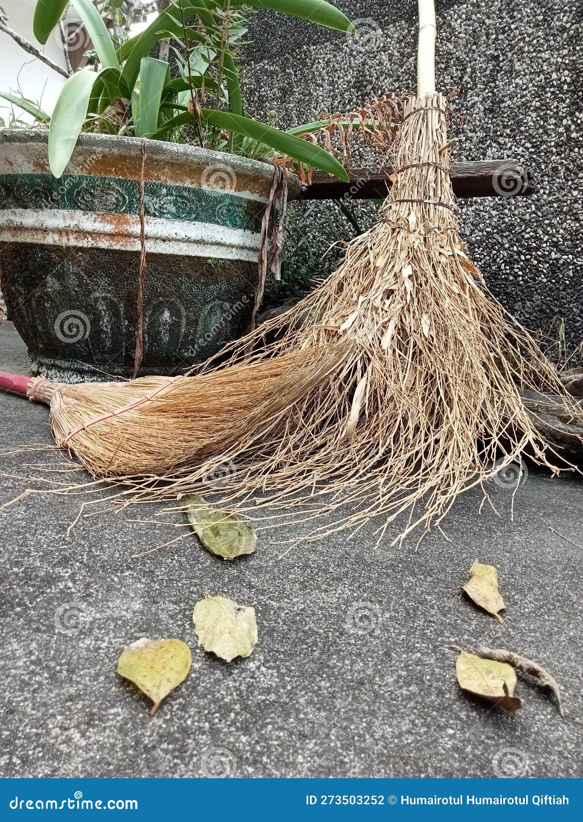 Traditional Cleaning Tool, Broom Stick Stock Photo - Image of stick ...