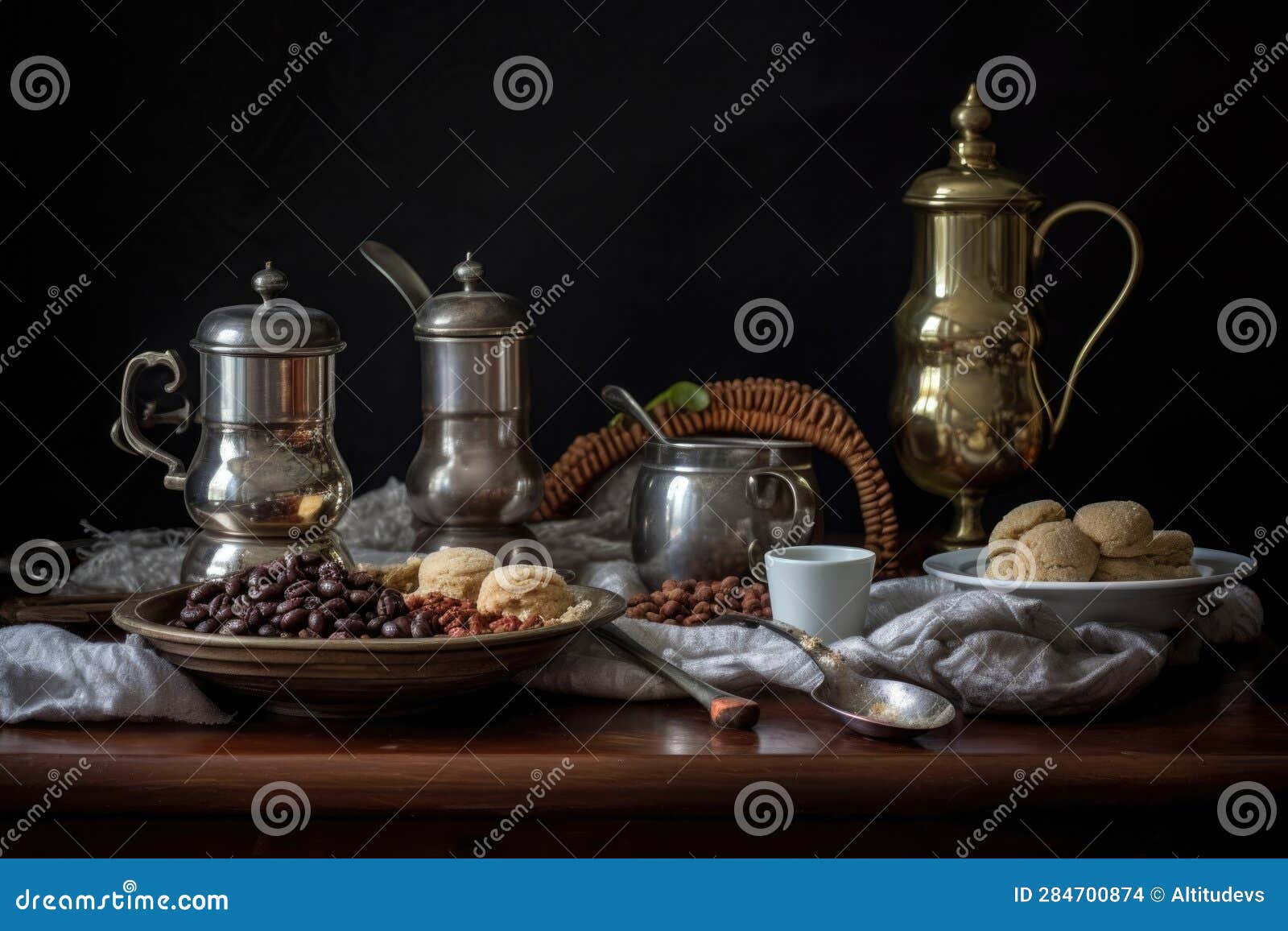 Ethiopian Jebena Mockup For Coffee Rituals Royalty-Free Stock Image ...