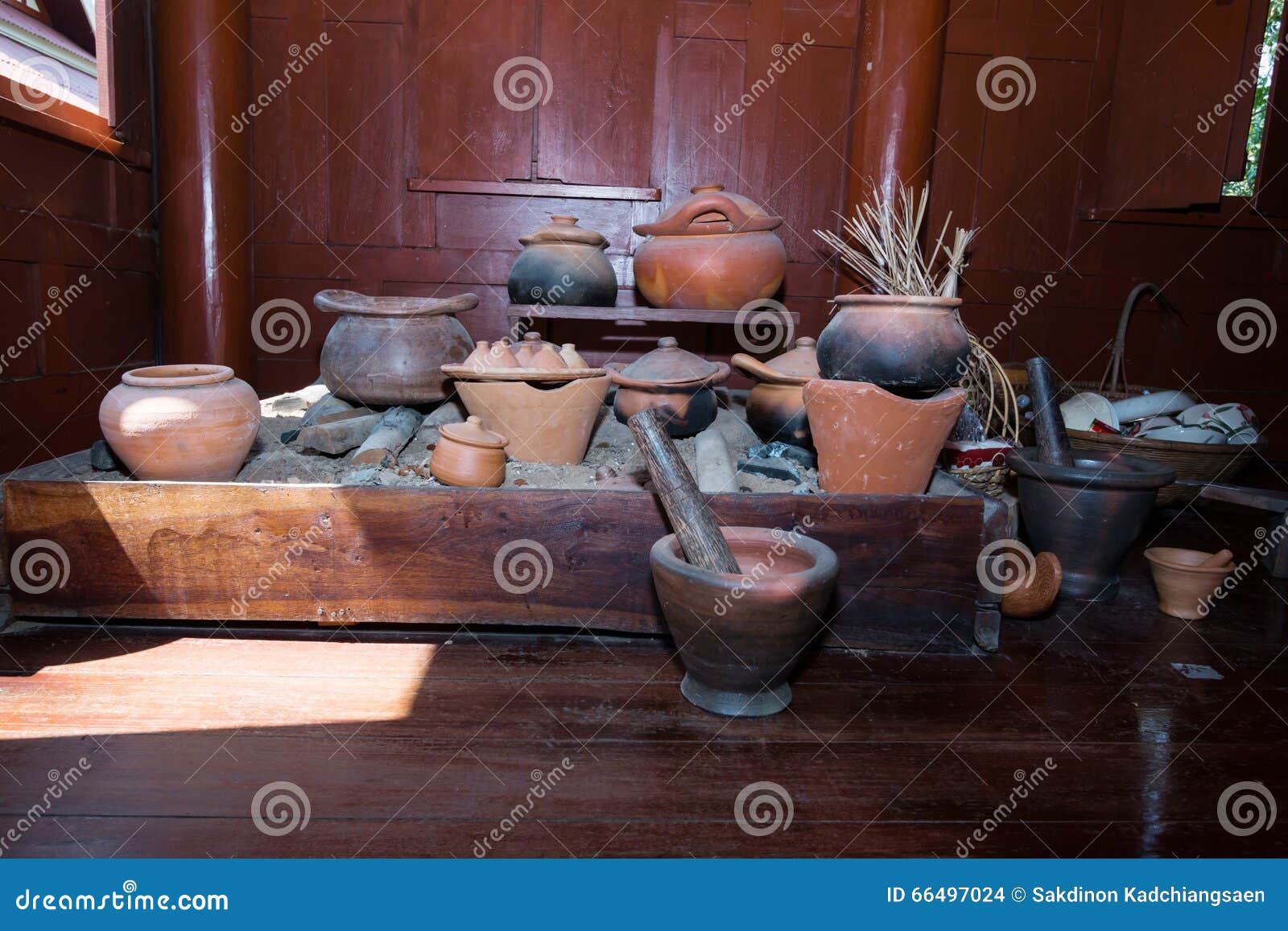Traditional Common Thai Kitchen Stock Photo - Image of asian, garlic ...