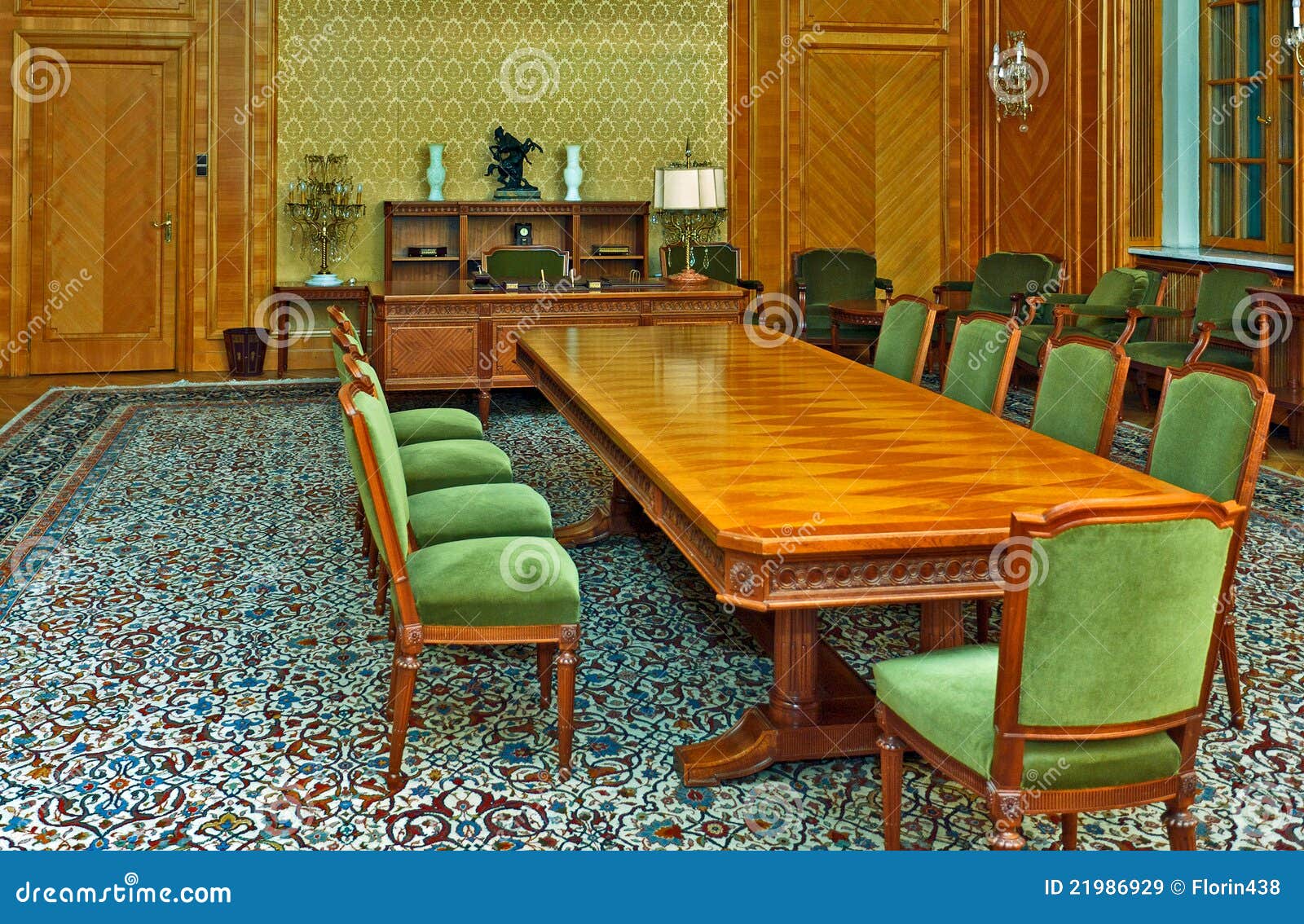 Traditional Conference Room Stock Image - Image of training, leadership ...