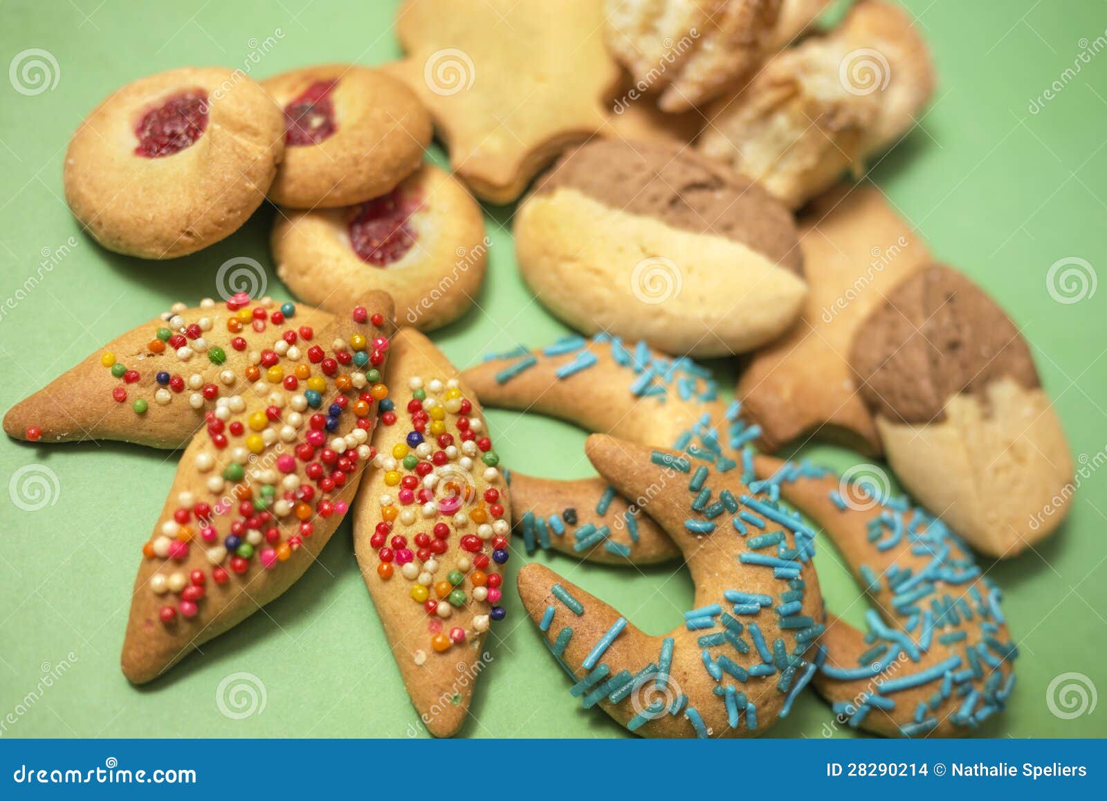 Traditional Cookies stock photo. Image of cookies, confectionery - 28290214