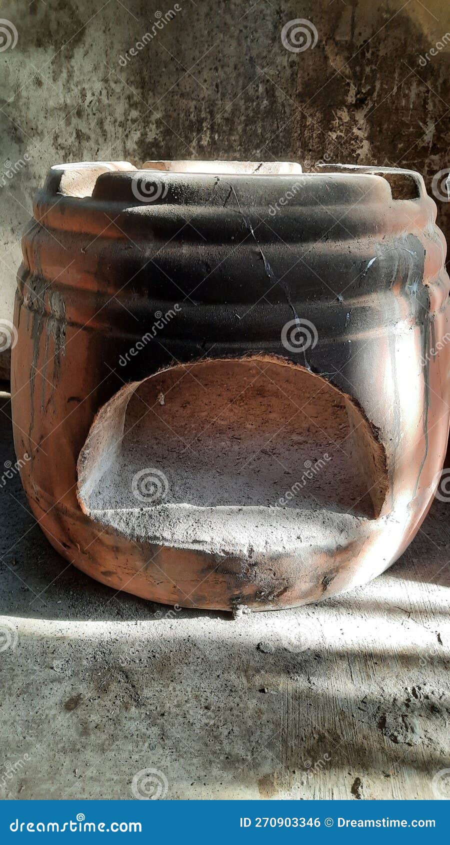 Traditional Cooking Stove, Cooking with Wood Stock Photo - Image of ...