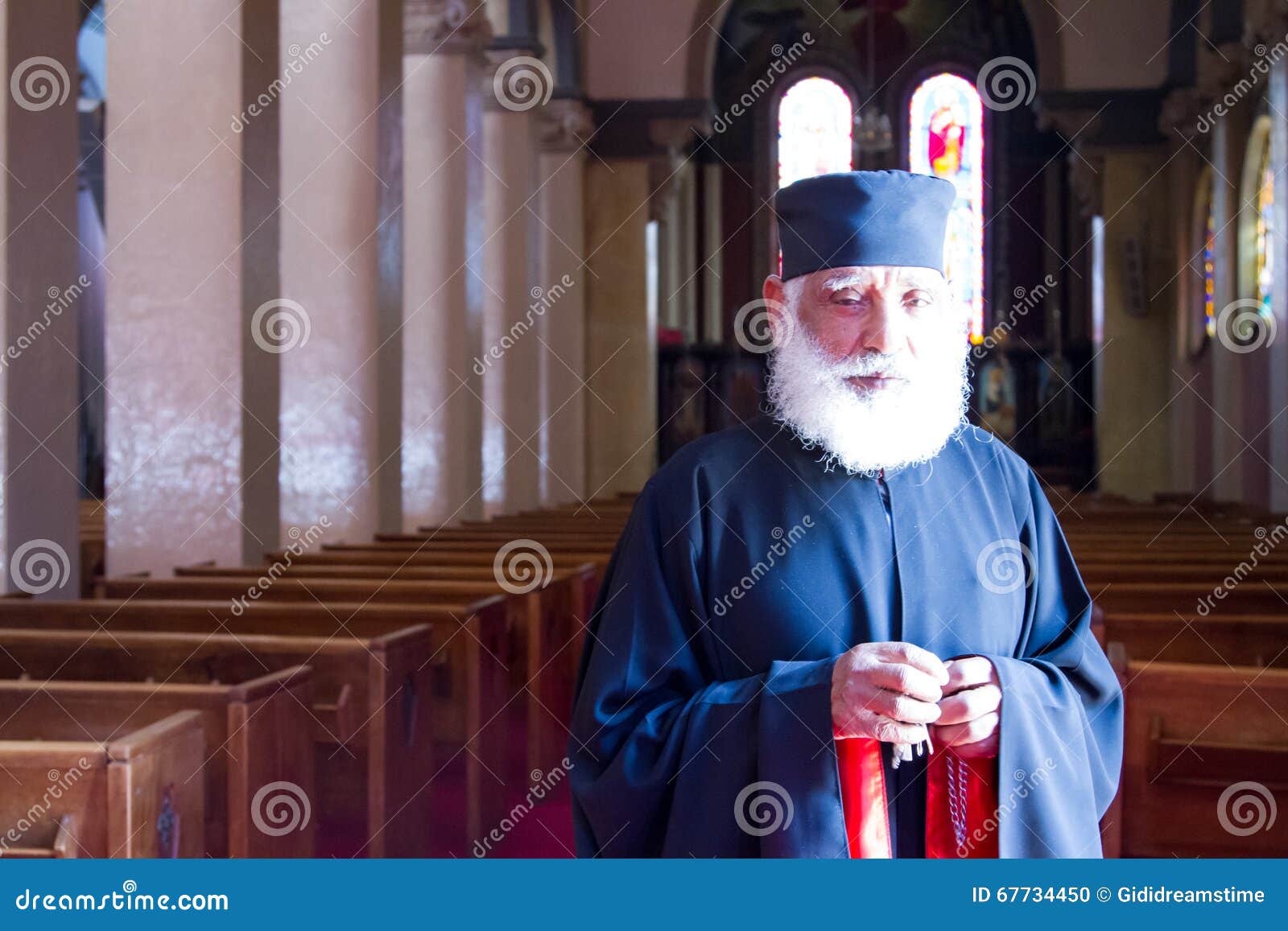 Coptic Priest By Church In Lalibela Ethiopia Editorial Photo ...