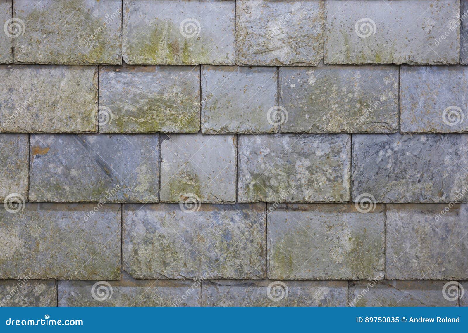 Traditional Cornish Slate Roof Background Stock Image - Image of ...