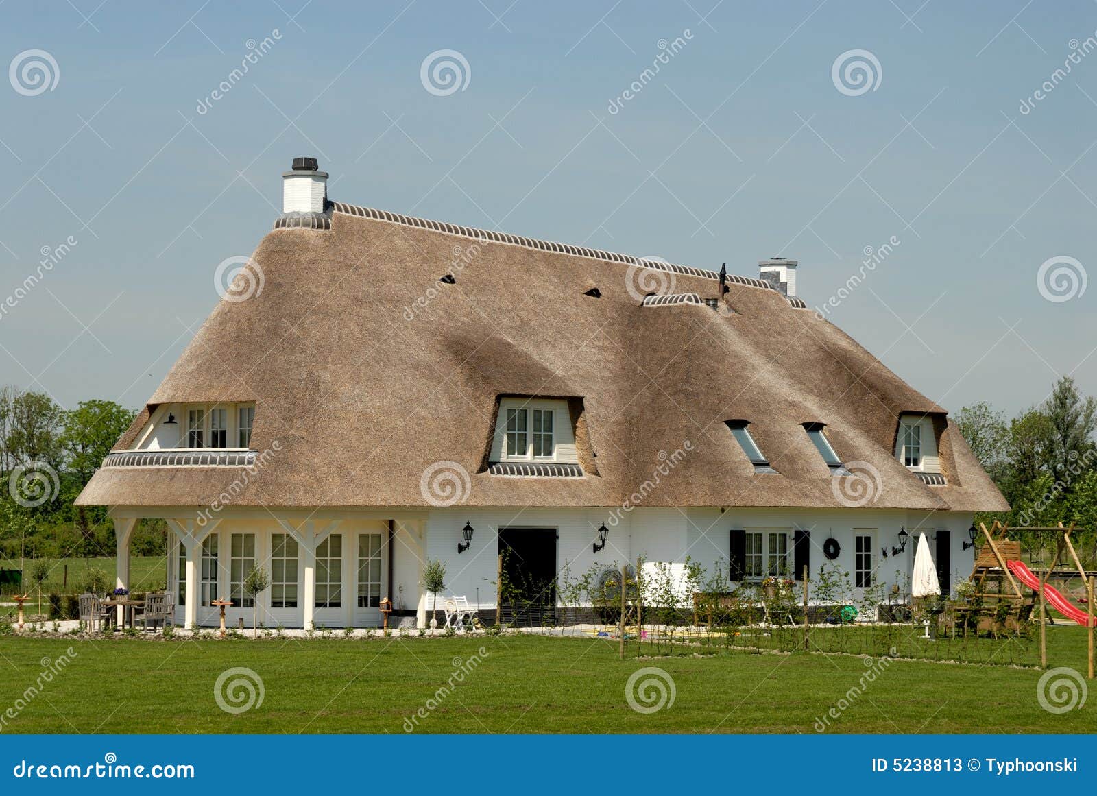 Traditional Cottage in the Netherlands Stock Image - Image of dwelling ...