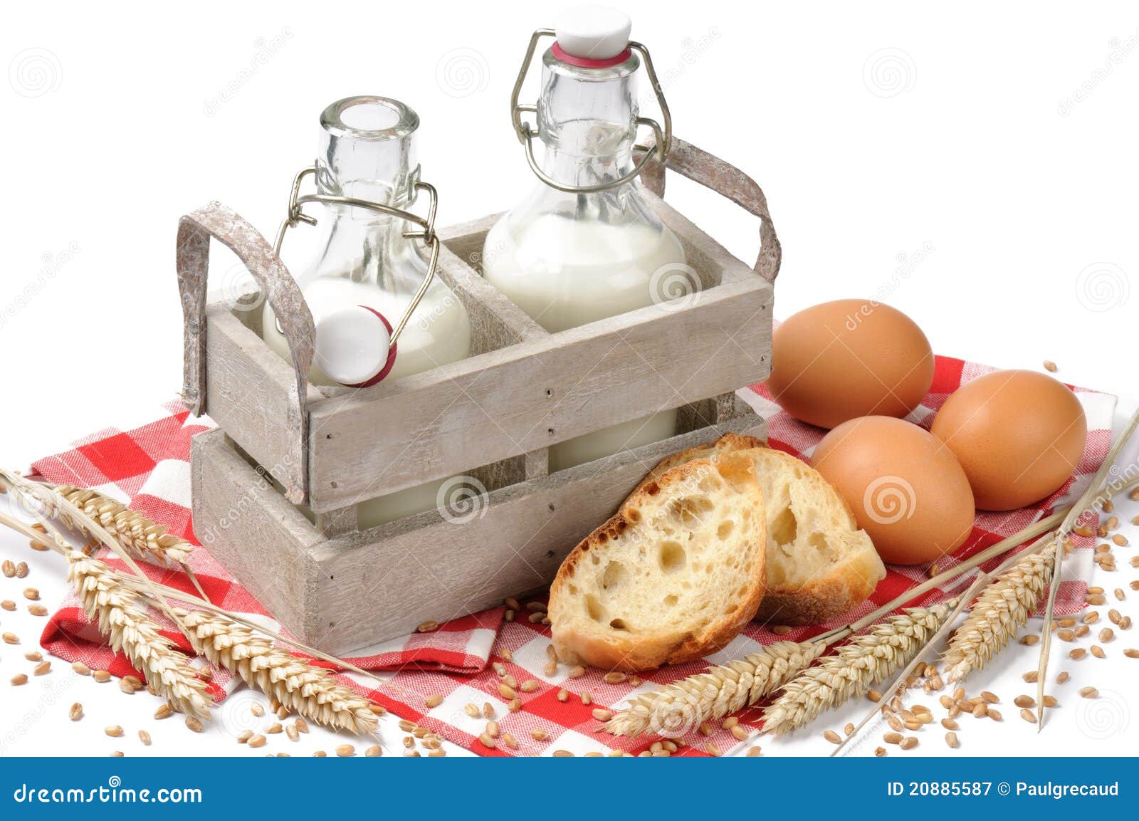 Traditional Countryside Breakfast Stock Image - Image of delicious ...