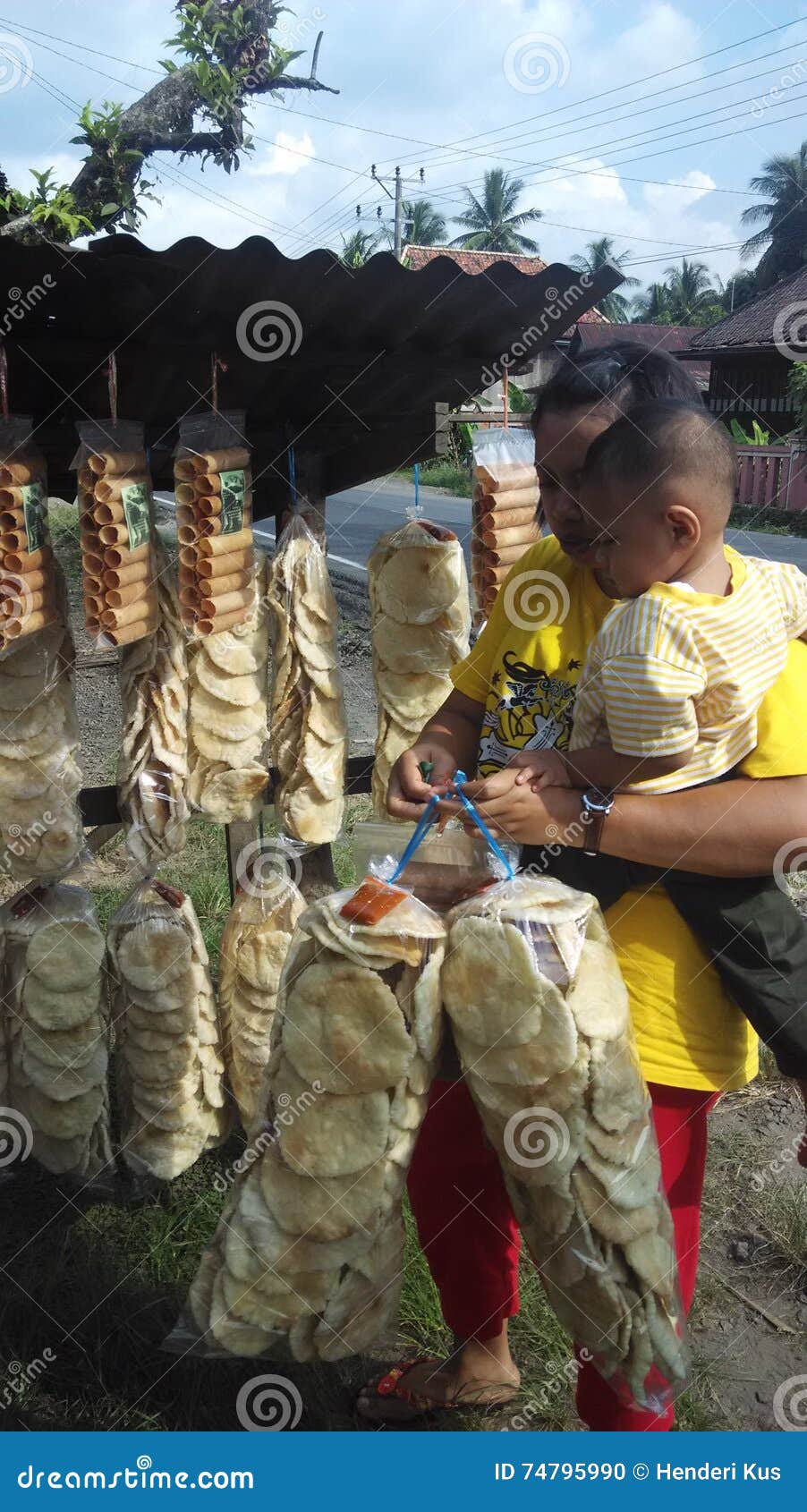 Traditional Crackers from Indonesia Editorial Image - Image of selatan ...