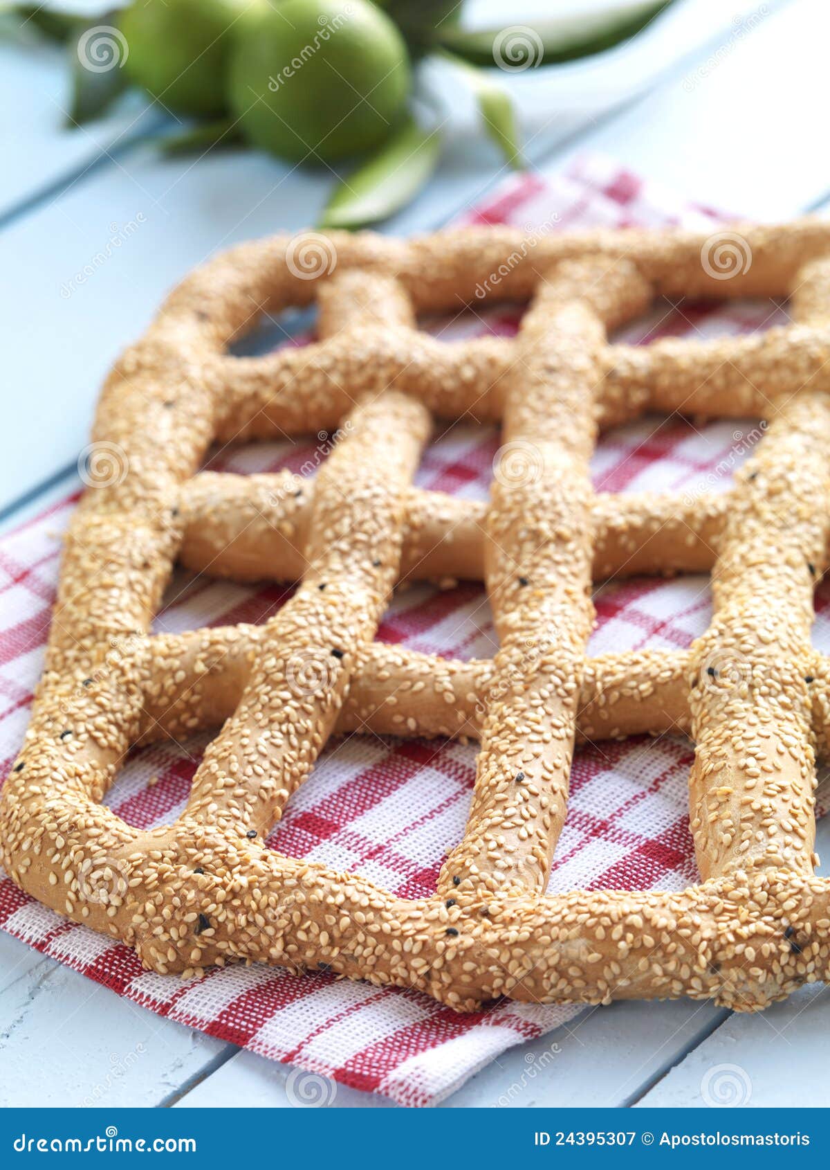 Traditional cyprian bread stock image. Image of wooden - 24395307