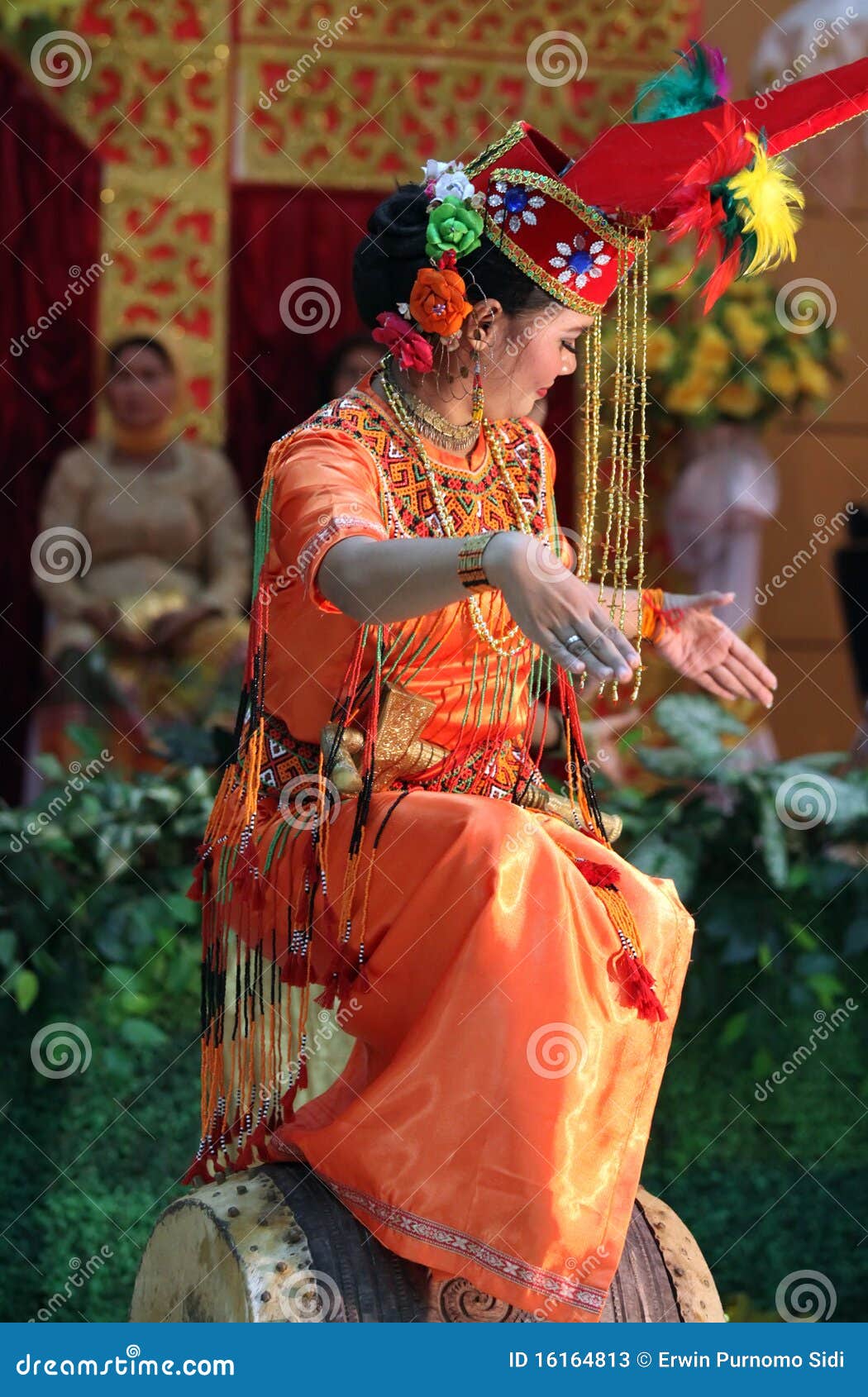 Traditional dance stock image. Image of female, woman - 16164813