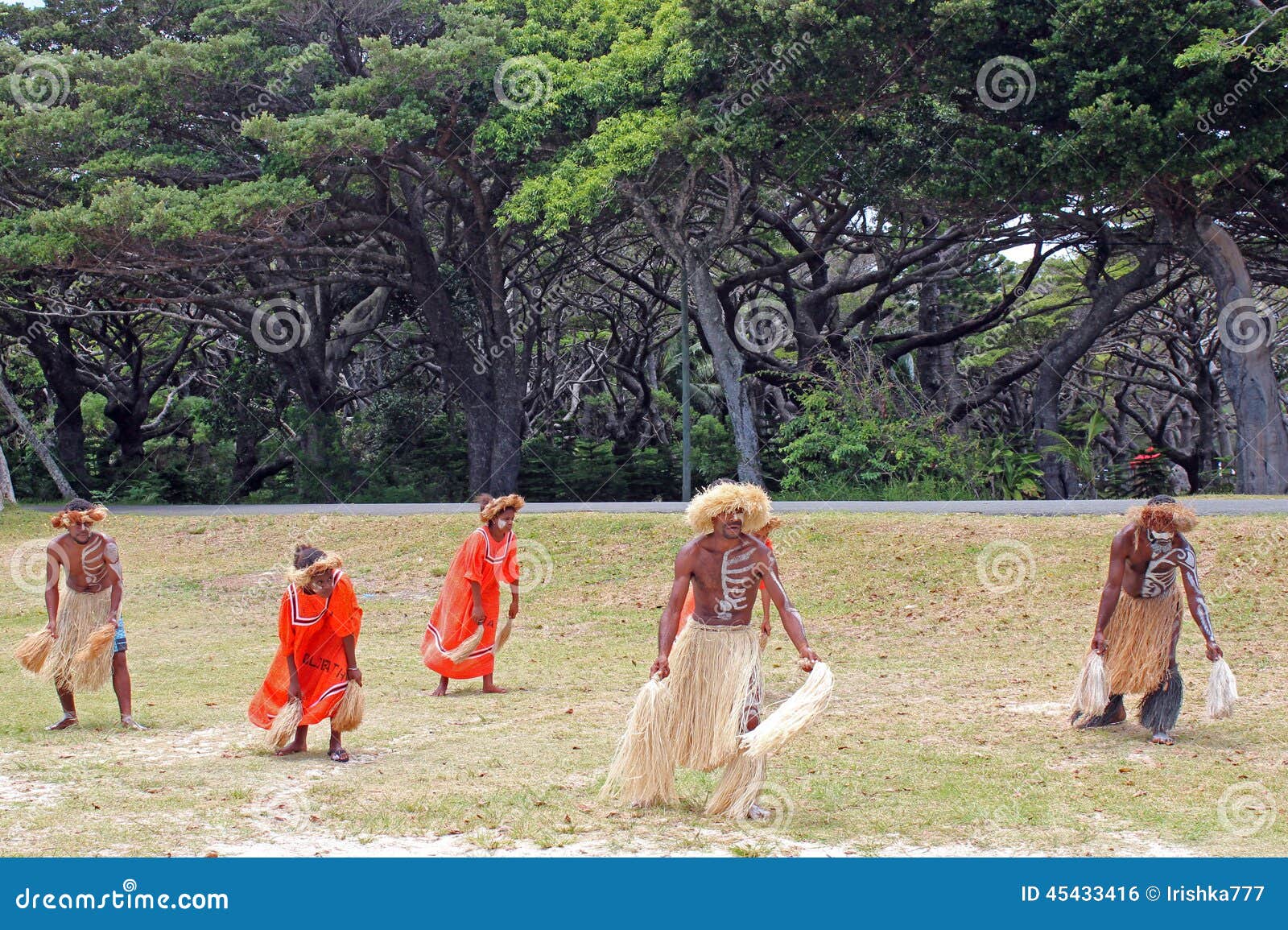 Traditional Dance in Vanuatu, Micronesia, South Pacific Editorial Photo ...