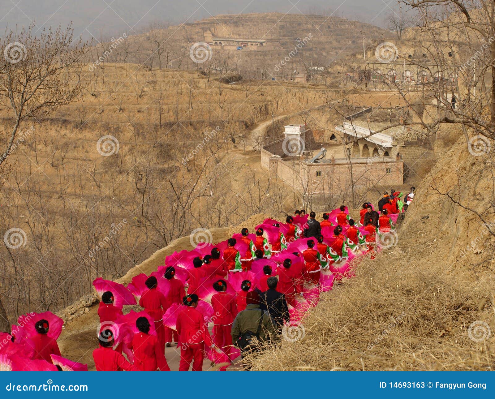 Traditional Dance-Yangge during CNY Editorial Stock Photo - Image of ...