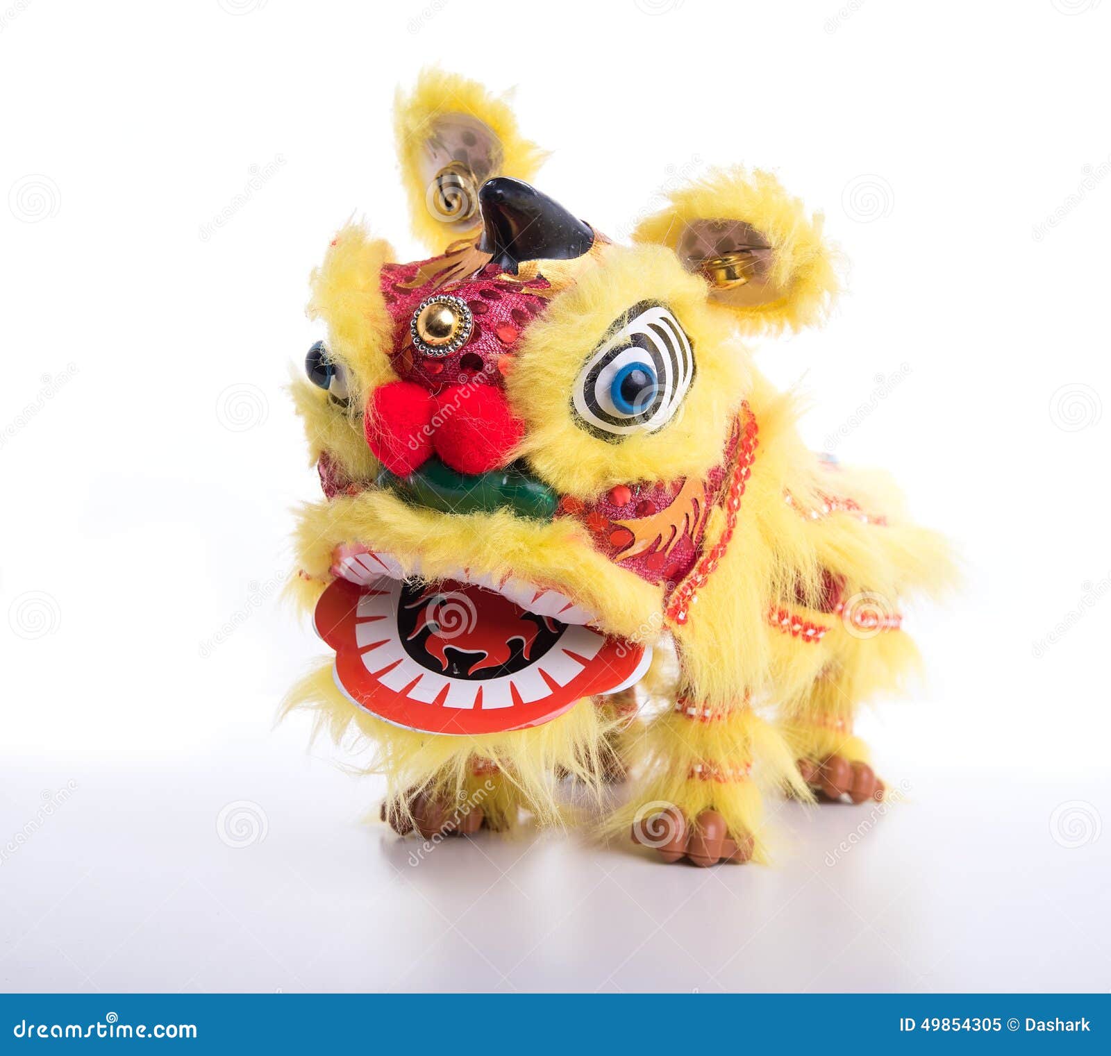 Traditional dancing lion stock image. Image of asia, festival - 49854305