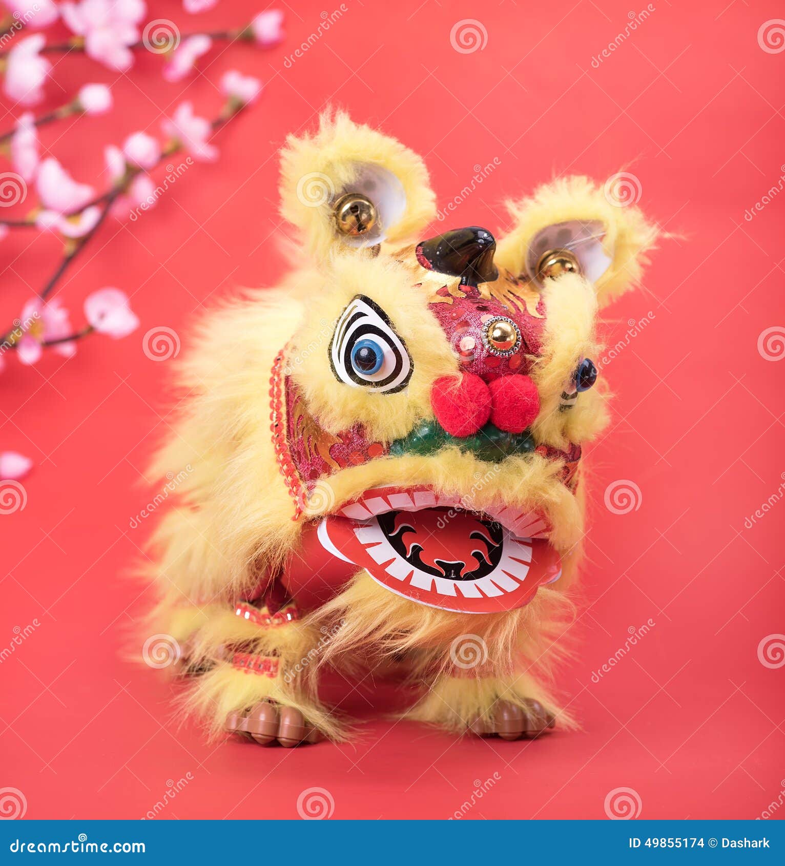 Traditional dancing lion stock photo. Image of carnival - 49855174