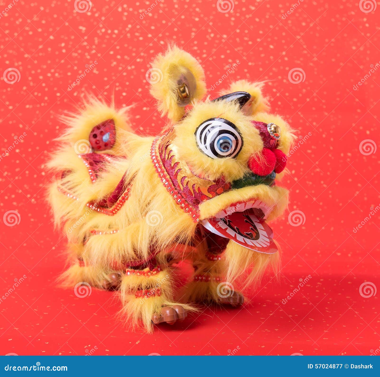 Traditional dancing lion stock image. Image of carnival - 57024877