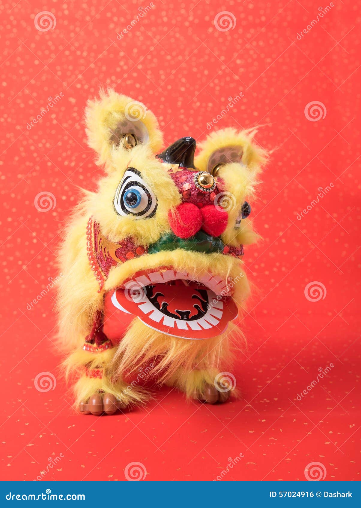 Traditional dancing lion stock photo. Image of exotic - 57024916