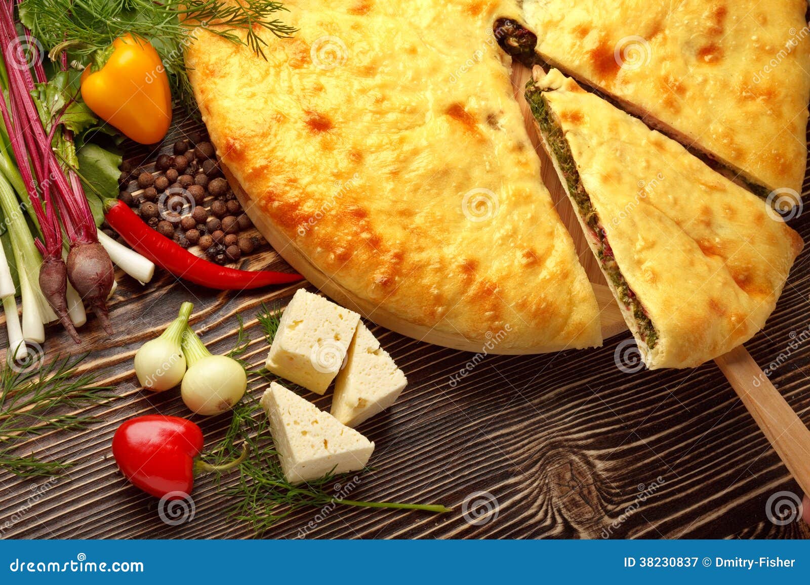 A traditional delicacy. stock image. Image of crust, chef - 38230837