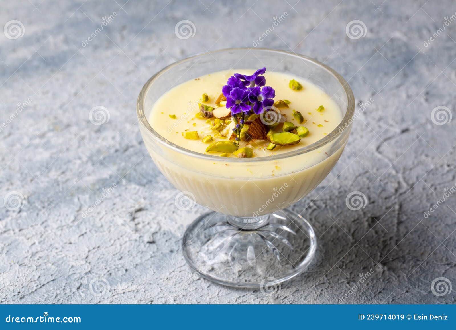 Traditional Delicious Turkish Desserts; Keskul Stock Image - Image of ...